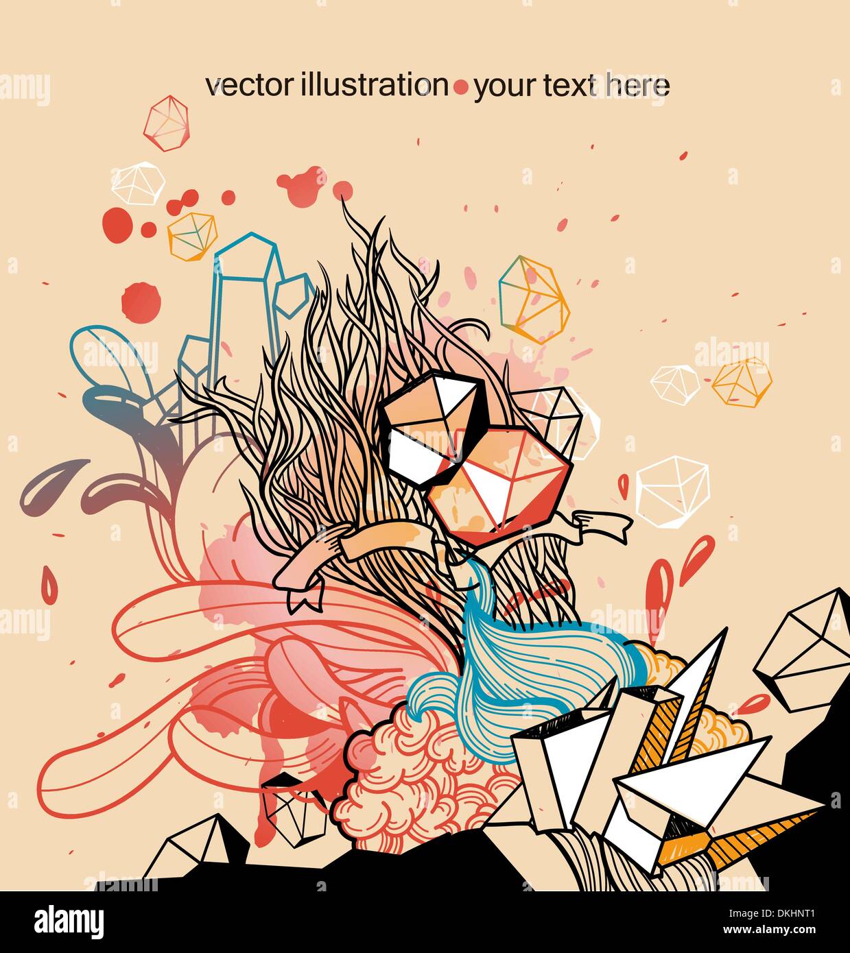 abstract vector illustration Stock Vector Image & Art - Alamy