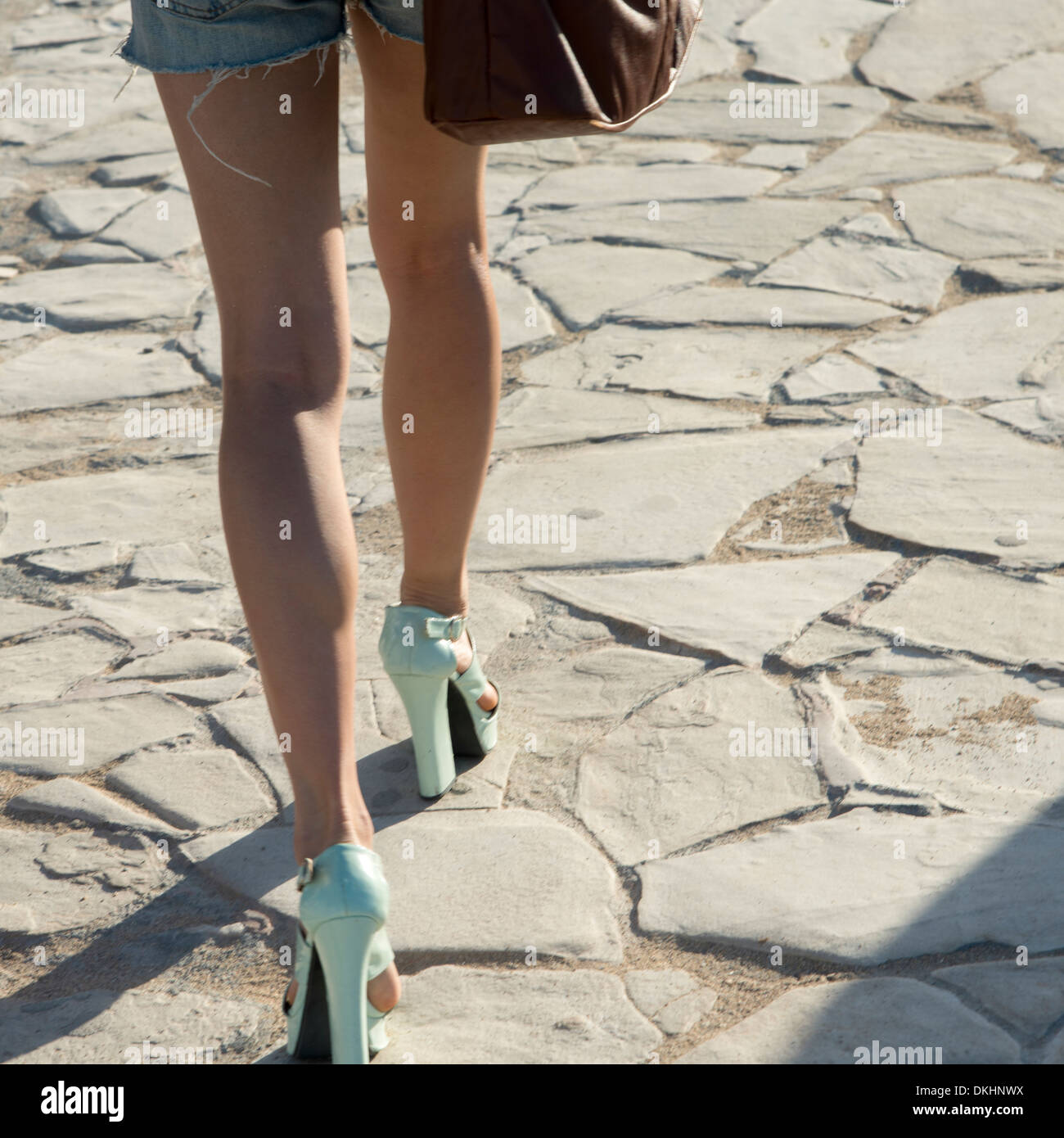 High heels walking hi-res stock photography and images - Alamy