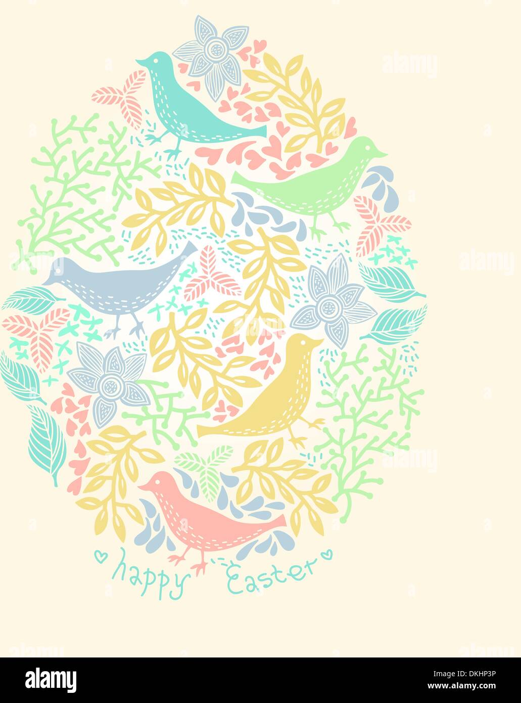 vector Easter background Stock Vector Image & Art - Alamy