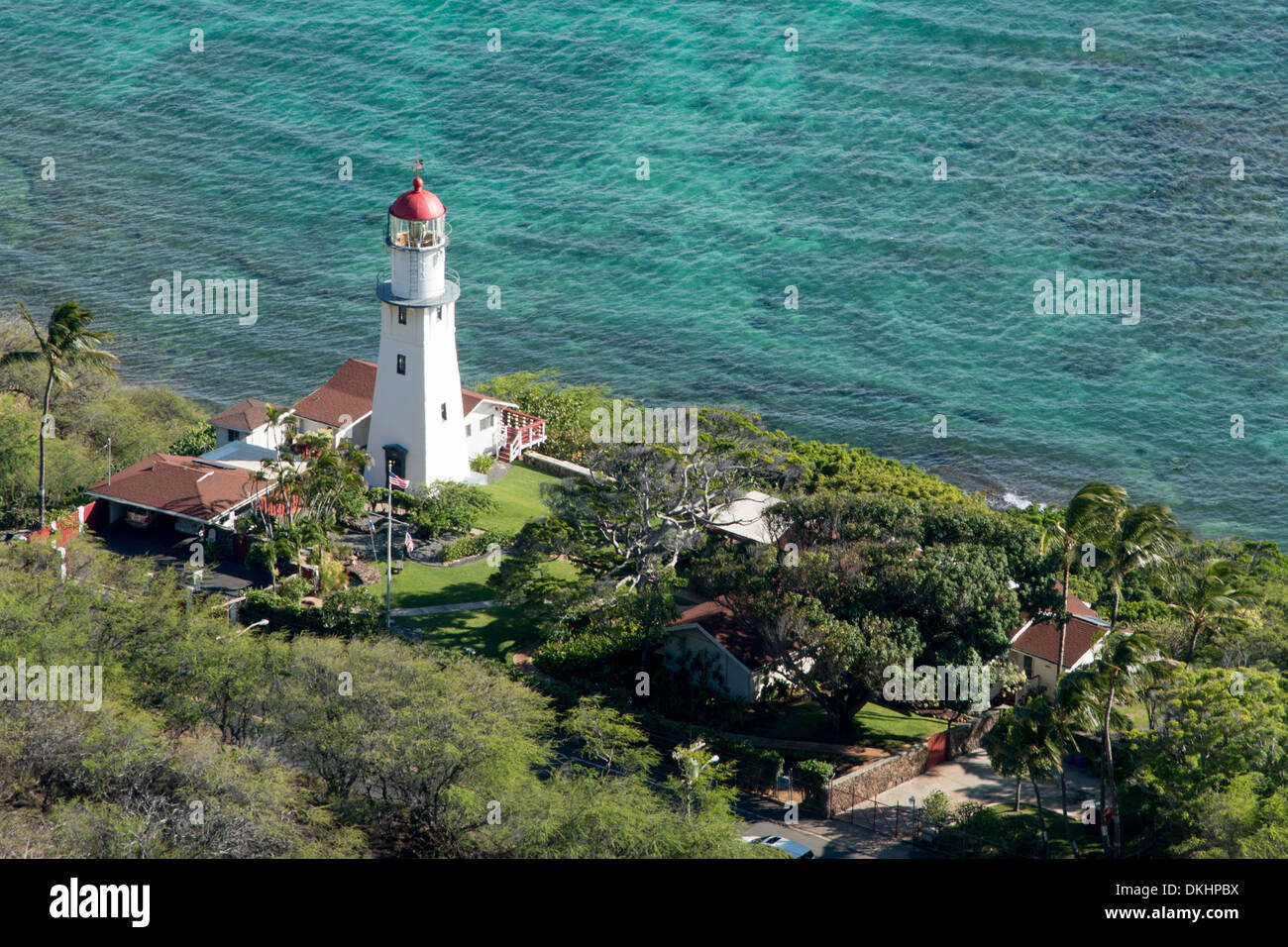 Diamond head lighthouse hawaii hi-res stock photography and images - Alamy
