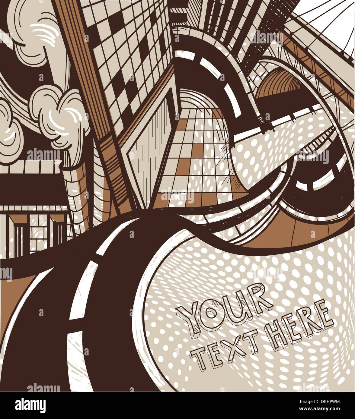 vector urban illustration Stock Vector Image & Art - Alamy