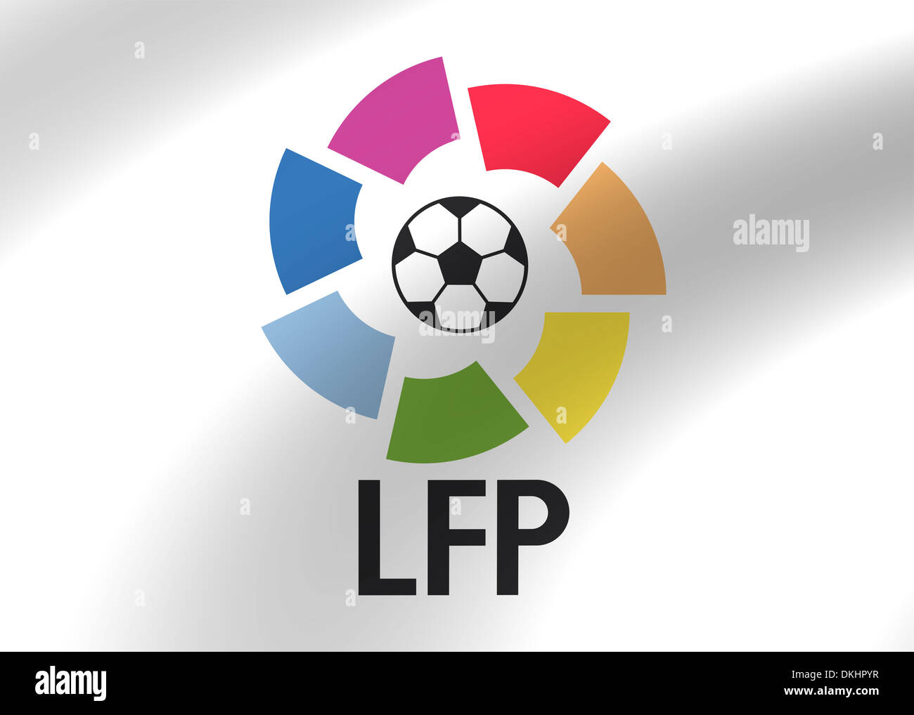 La Liga The Primera División logo icon flag symbol icon emblem Stock ...