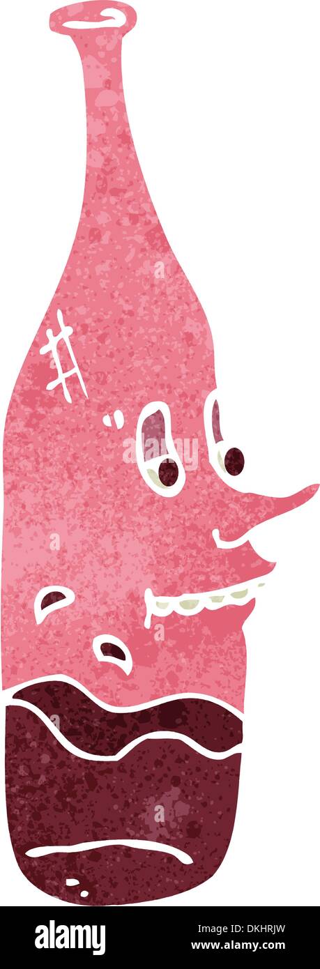 Retro cartoon with texture. Isolated on White Stock Vector Image & Art ...