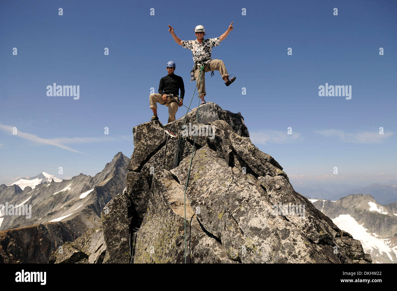 Aug. 1, 2009 - Sharks Fin, Washington, USA - Adam Volwiler, left, and ...