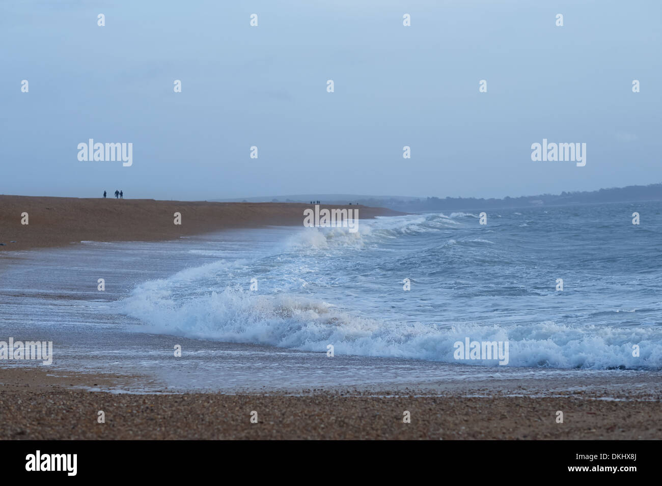 Shoreline walking exercise waves hi-res stock photography and images ...