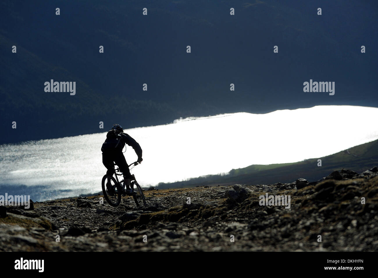 Wales snowdon mountain bike hi-res stock photography and images - Alamy
