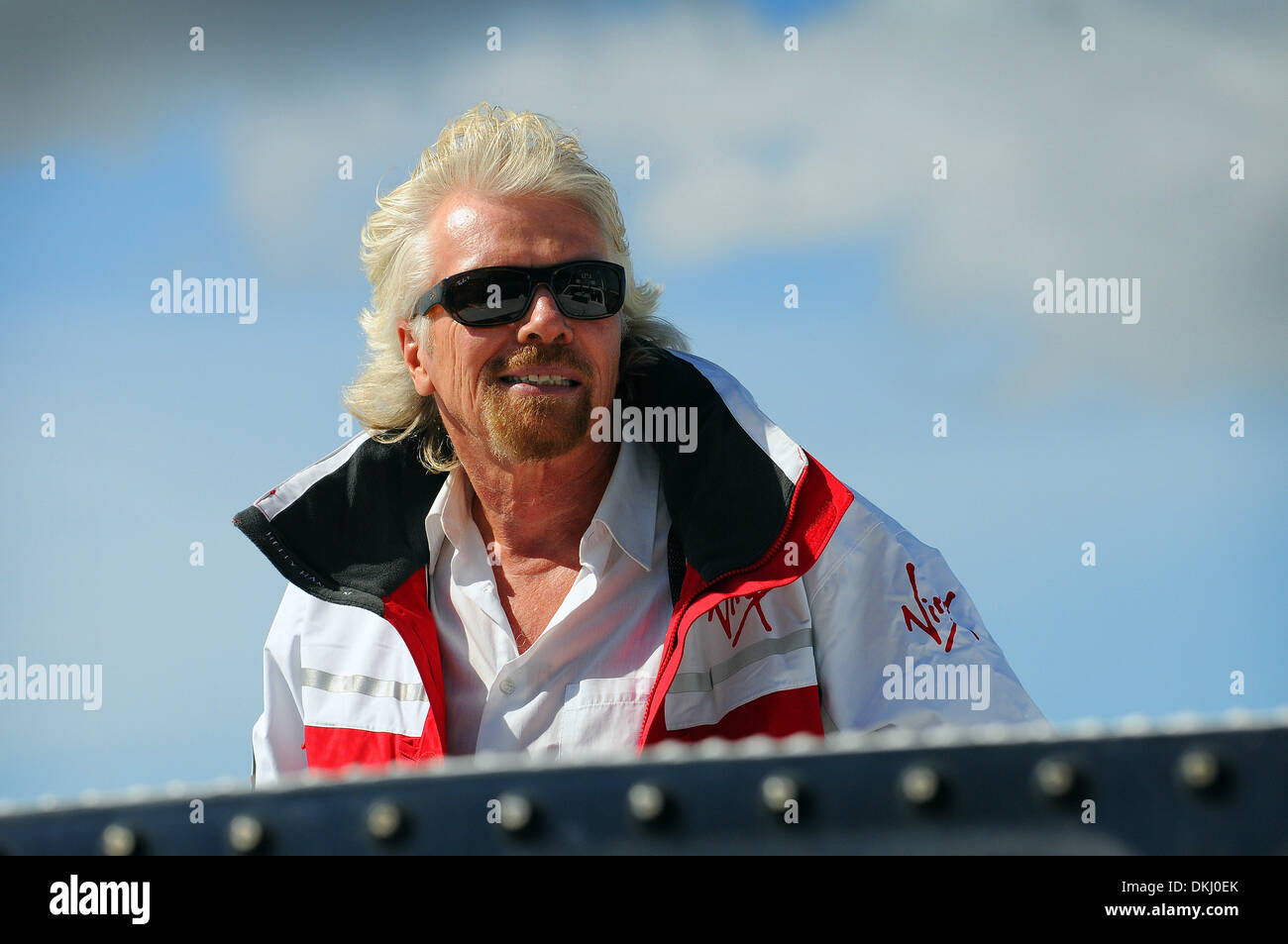 Virgin Boss Richard Branson Is Welcomed Back To Plymouth On Board The