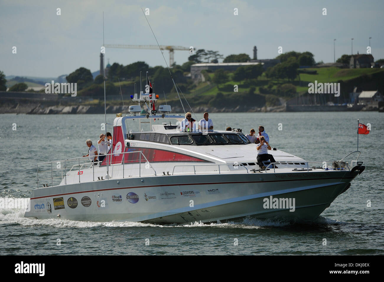 Richard branson virgin atlantic challenger hi-res stock photography and ...