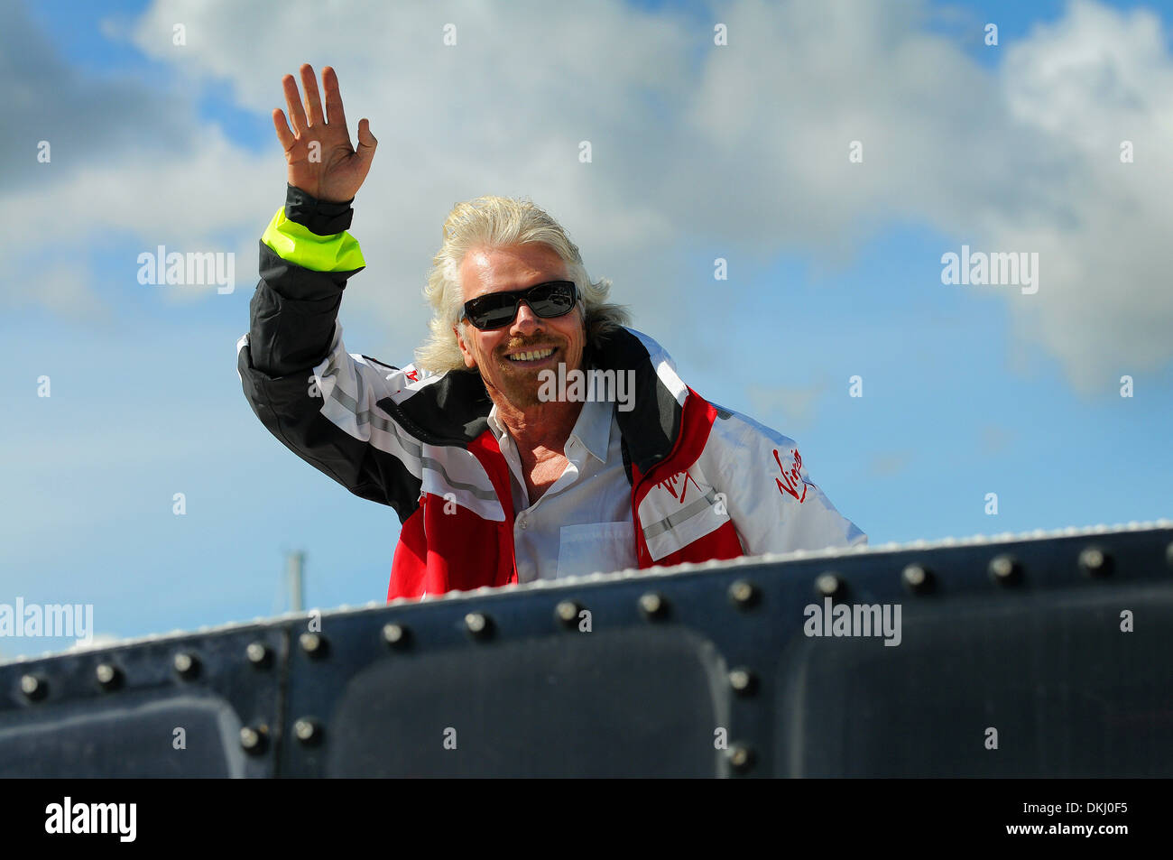 Richard branson virgin atlantic challenger hi-res stock photography and ...