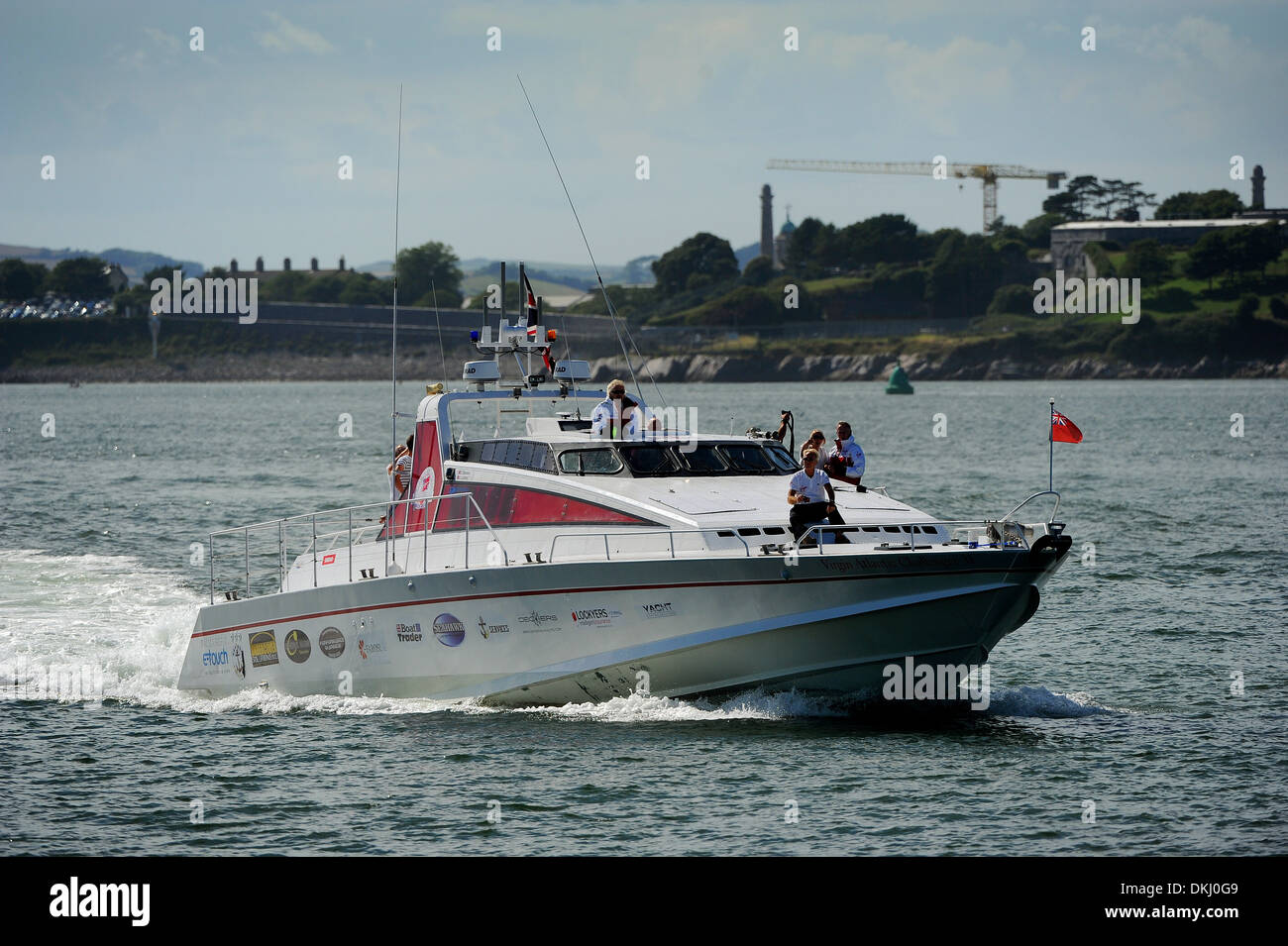 Richard branson virgin atlantic challenger hi-res stock photography and ...