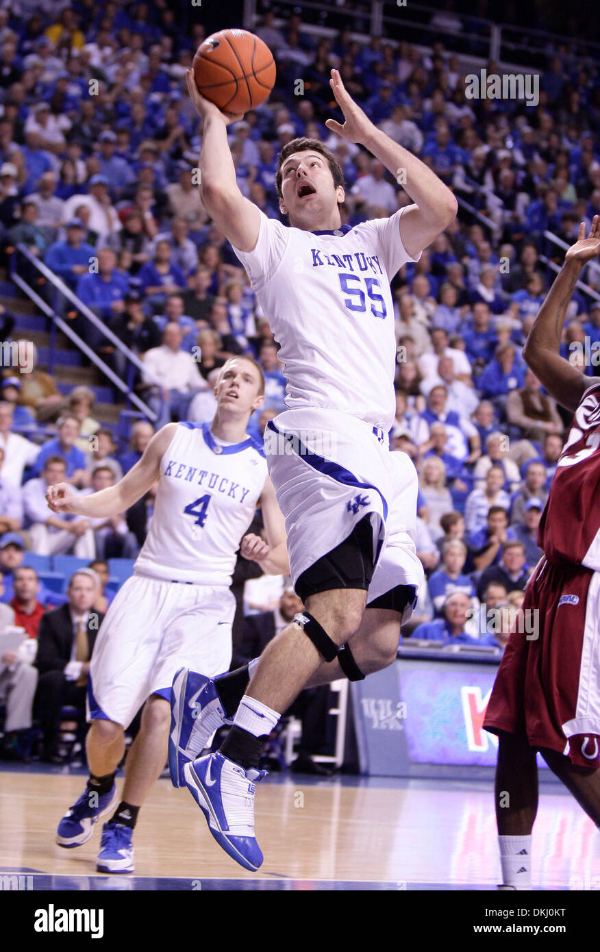 Josh Harrellson tried to control his body as he drove the length of the ...