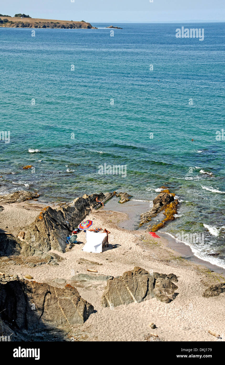 Ahtopol beach, Bulgaria Stock Photo - Alamy
