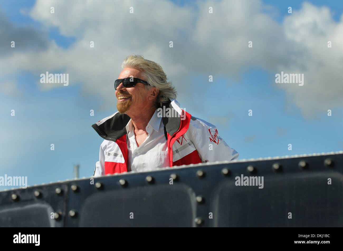 Virgin boss Richard Branson is welcomed back to Plymouth on board the ...