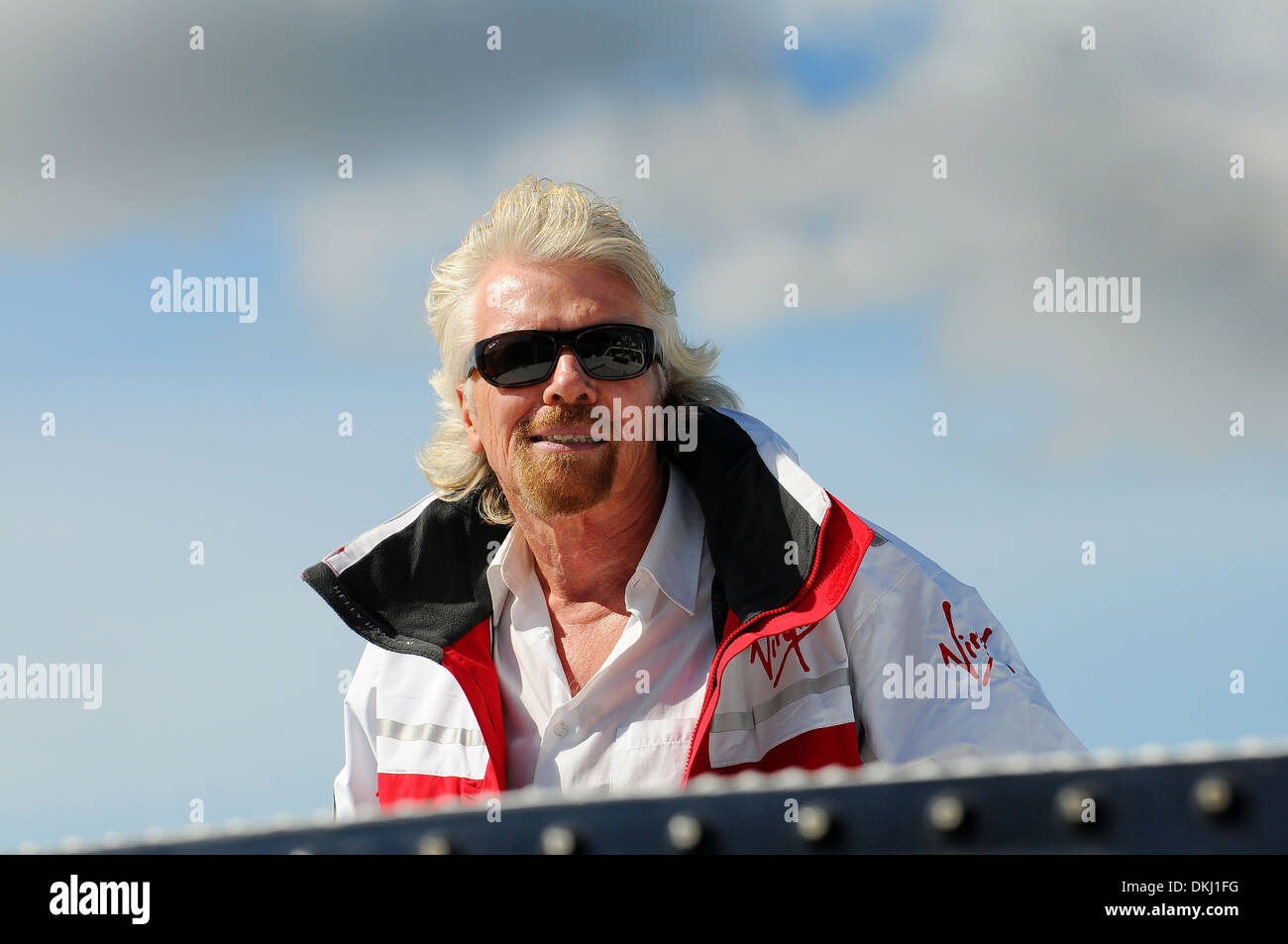 Virgin boss Richard Branson is welcomed back to Plymouth on board the ...