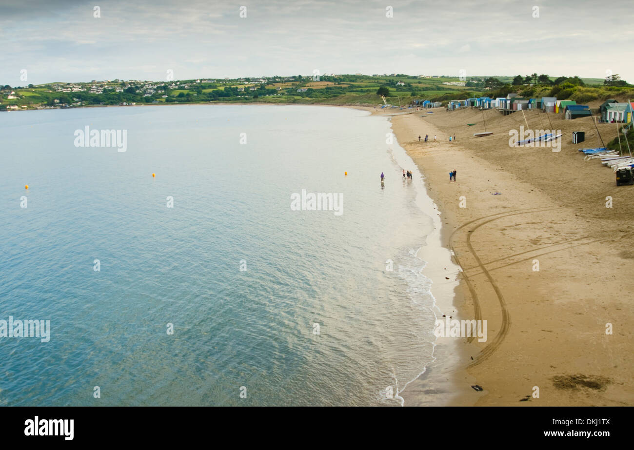 Beach at the end of the day in Abersoch, Llyn Peninsula Stock Photo - Alamy