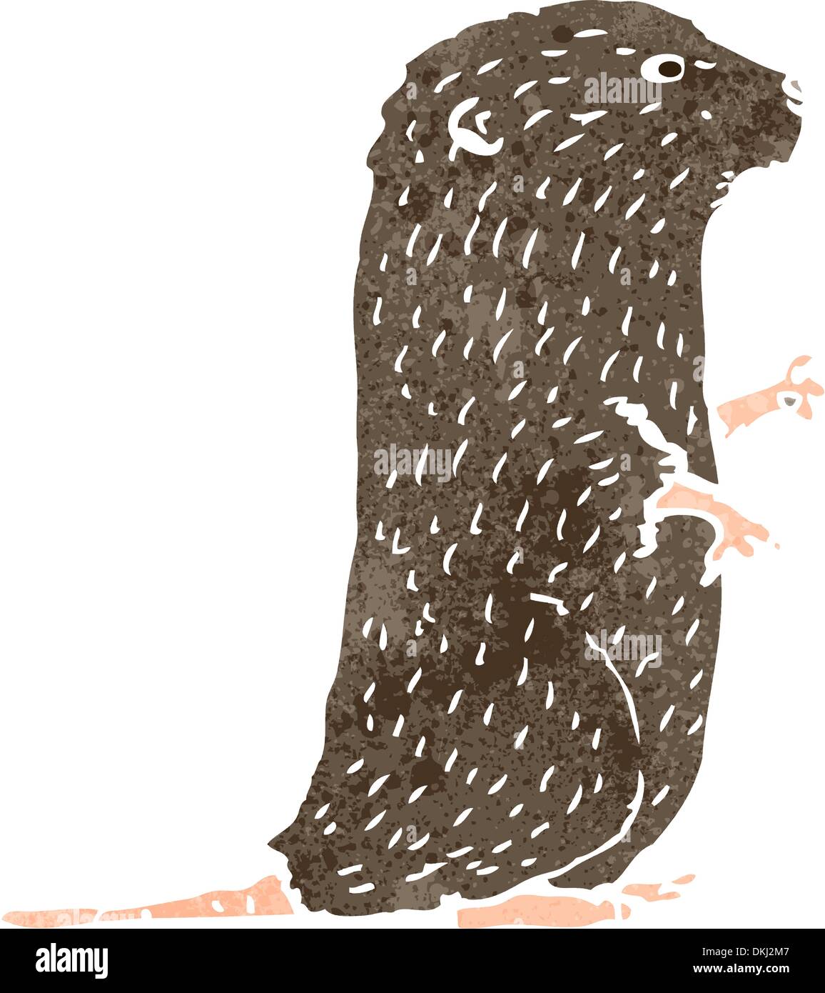 Funny water vole Stock Vector Images - Alamy