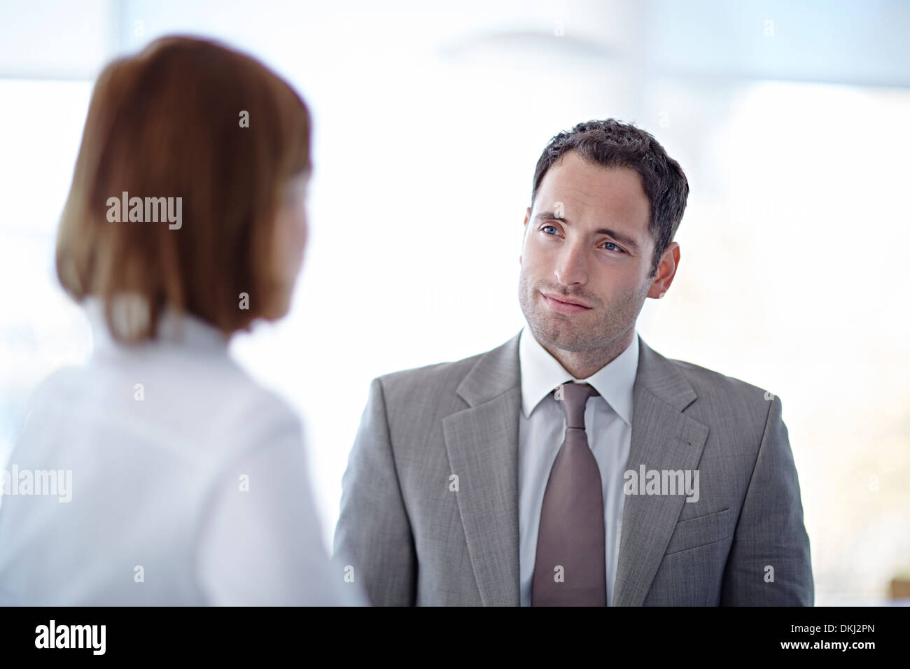 Closeup Two People Talking High Resolution Stock Photography and Images ...