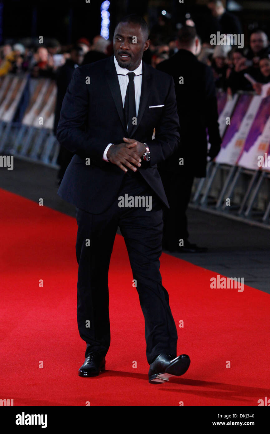 Idris Elba attends the Royal film performance of 'Mandela: Long Walk To ...