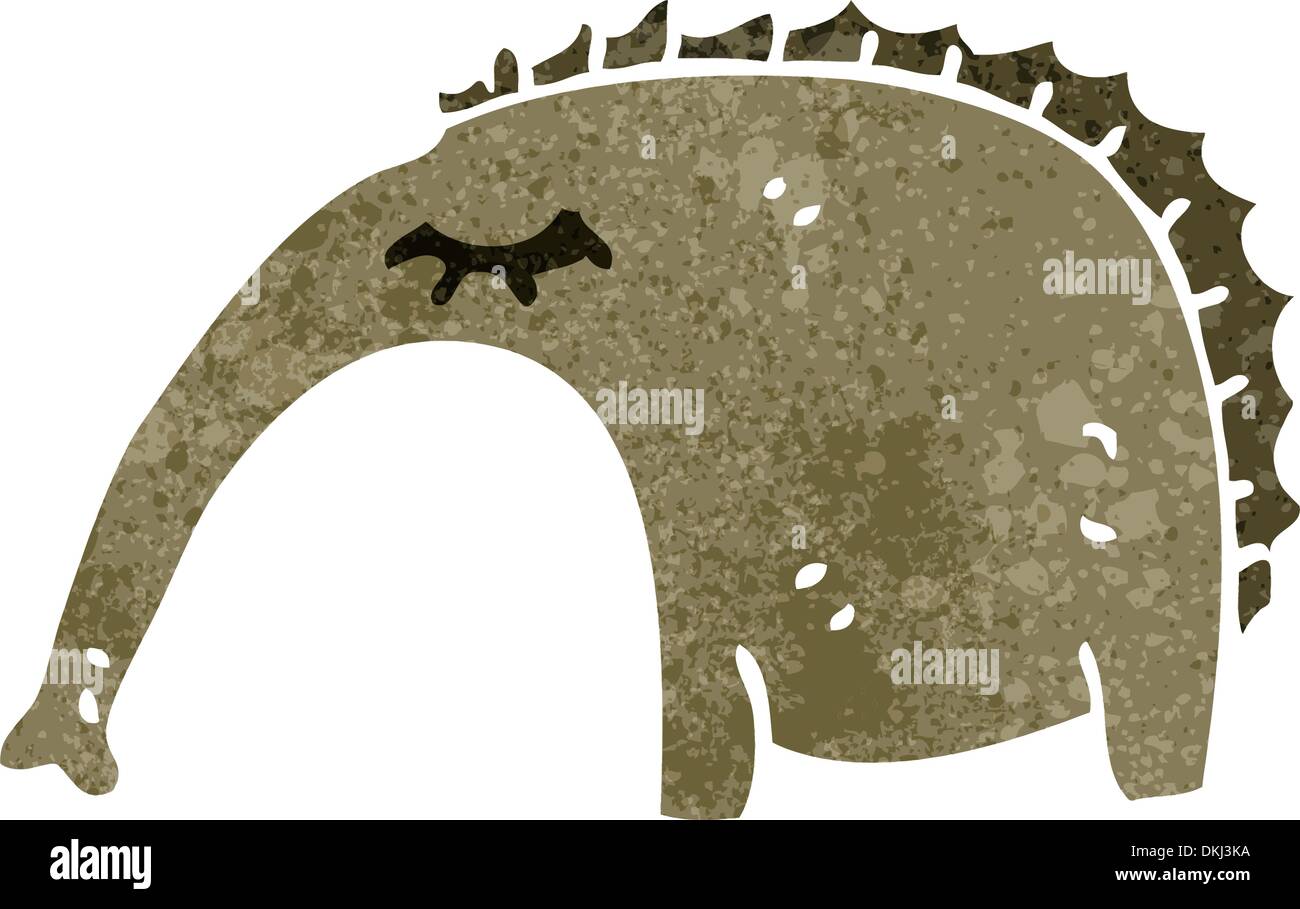 Retro cartoon with texture. Isolated on White Stock Vector Image & Art ...