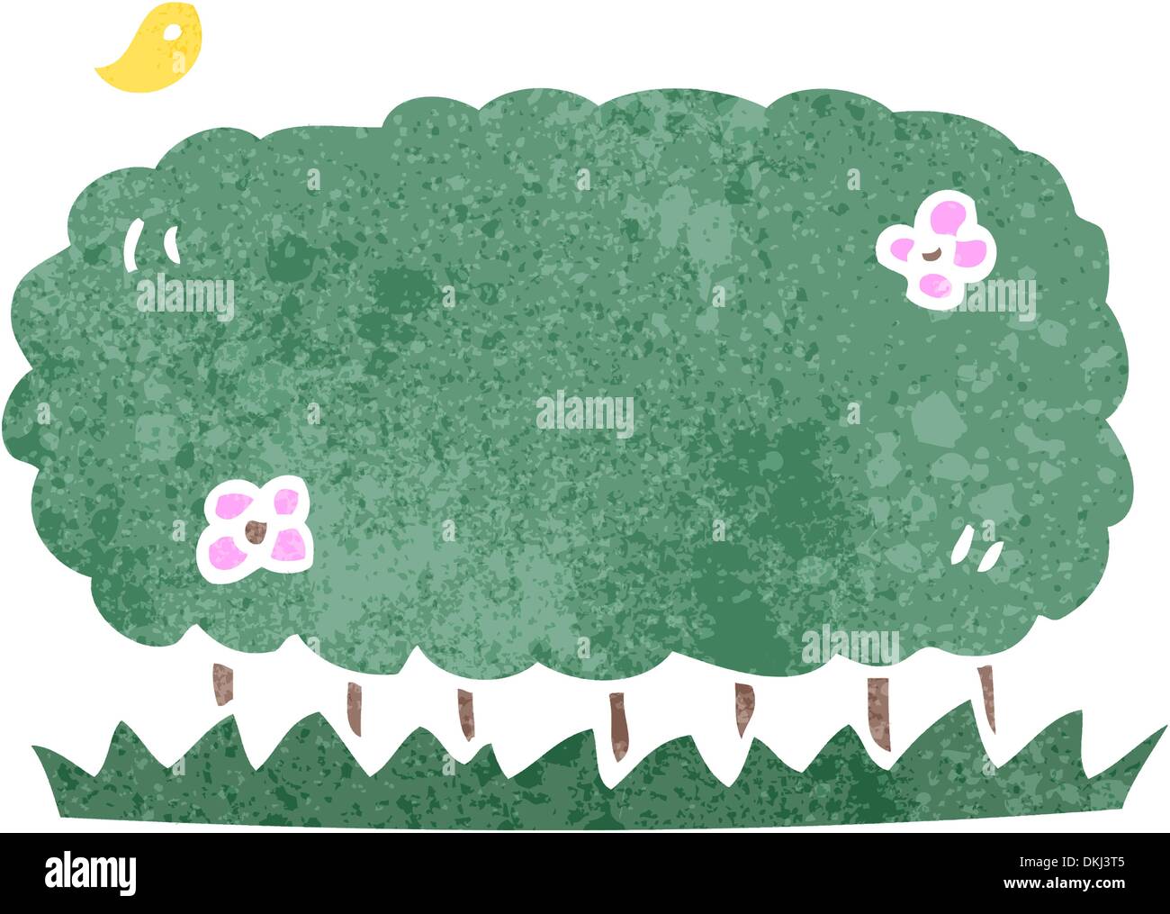 Retro cartoon with texture. Isolated on White Stock Vector Image & Art ...