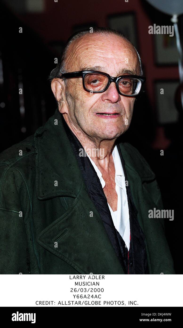 Mar. 26, 2000 - LARRY ADLER.MUSICIAN.26/03/2000.Y66A24AC.CREDIT:(Credit ...