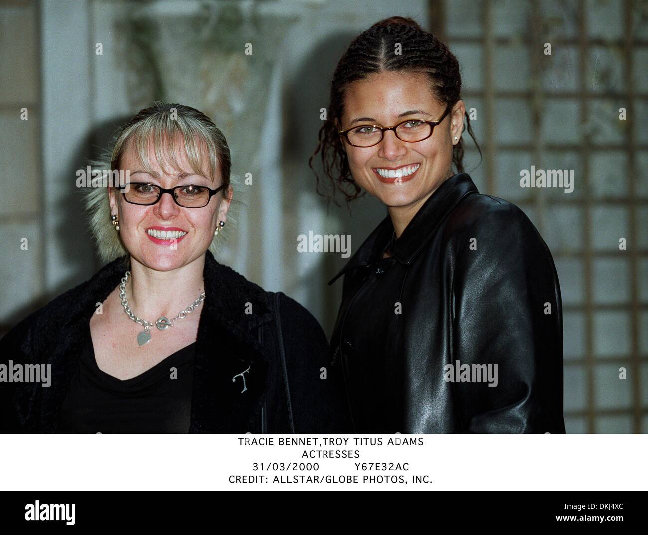 Mar. 31, 2000 - TRACIE BENNET,TROY TITUS ADAMS.ACTRESSES.31/03/2000 ...