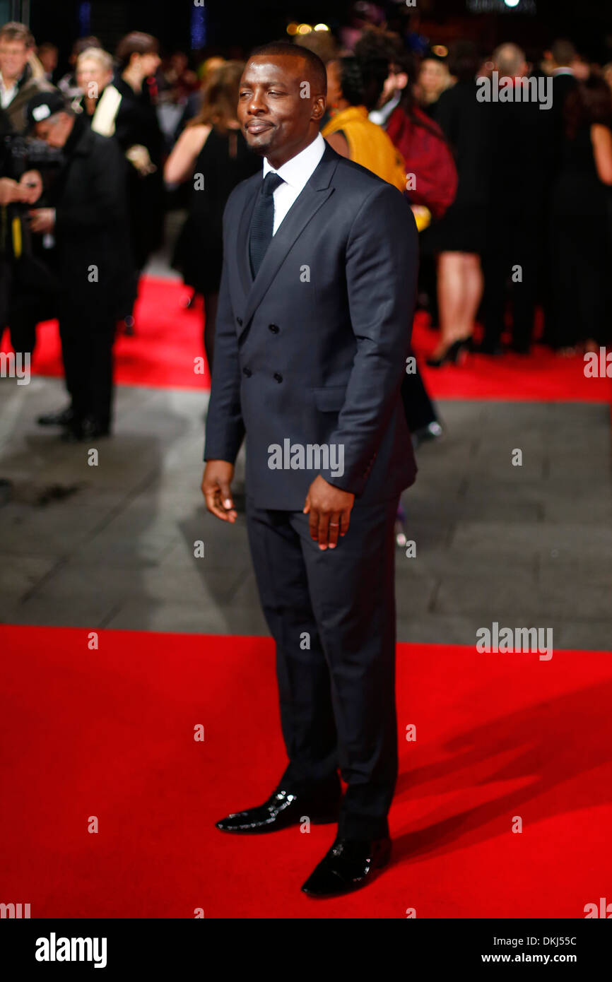 Tony Kgoroge attends the Royal film performance of 'Mandela: Long Walk ...