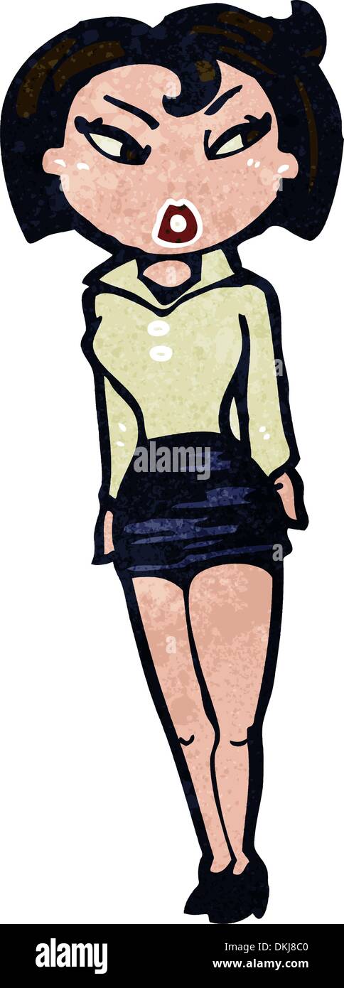 Retro cartoon with texture. Isolated on White Stock Vector Image & Art ...