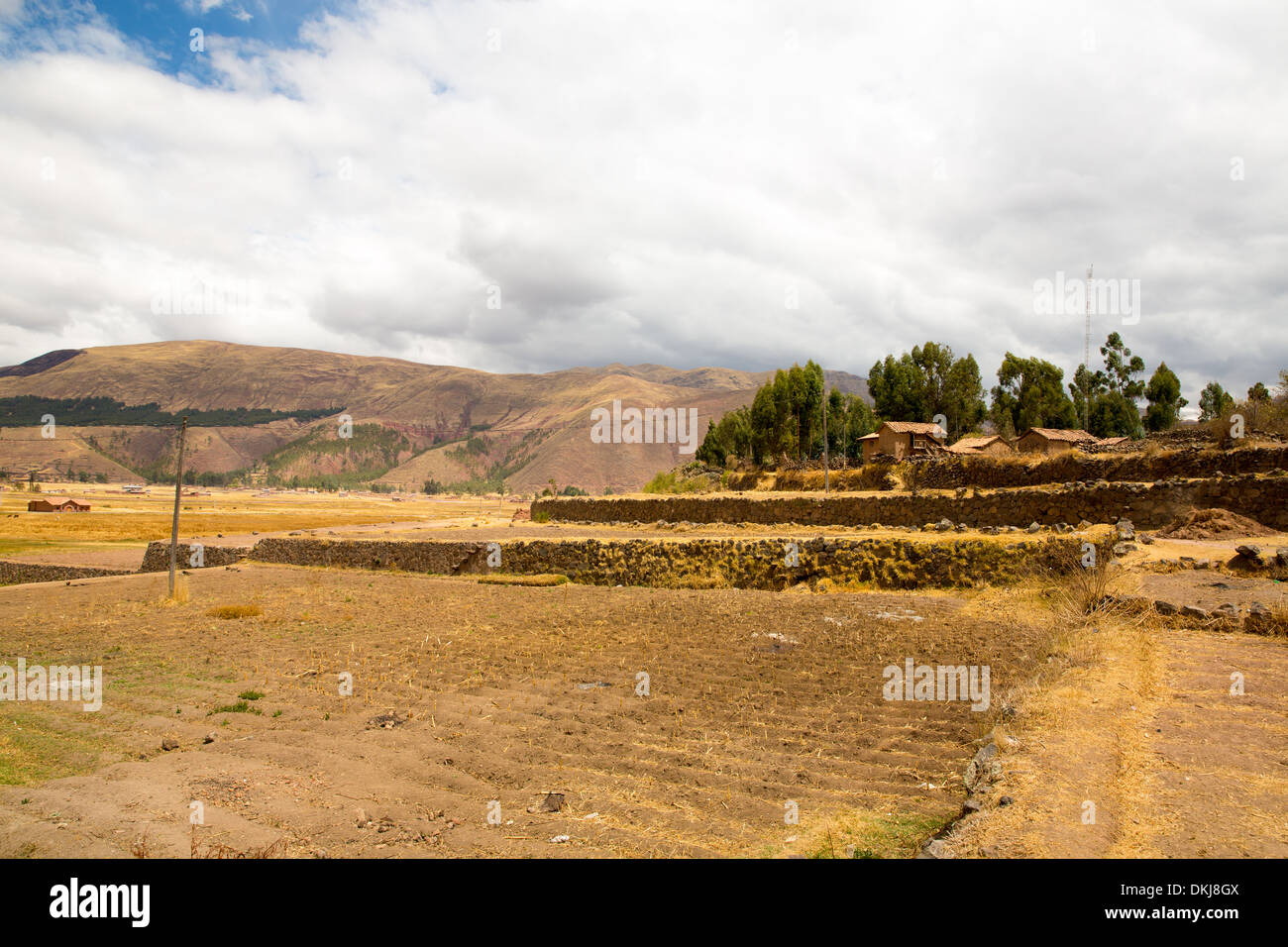 Raqchi, Inca archaeological site in Cusco, Peru (Ruin of Temple of ...