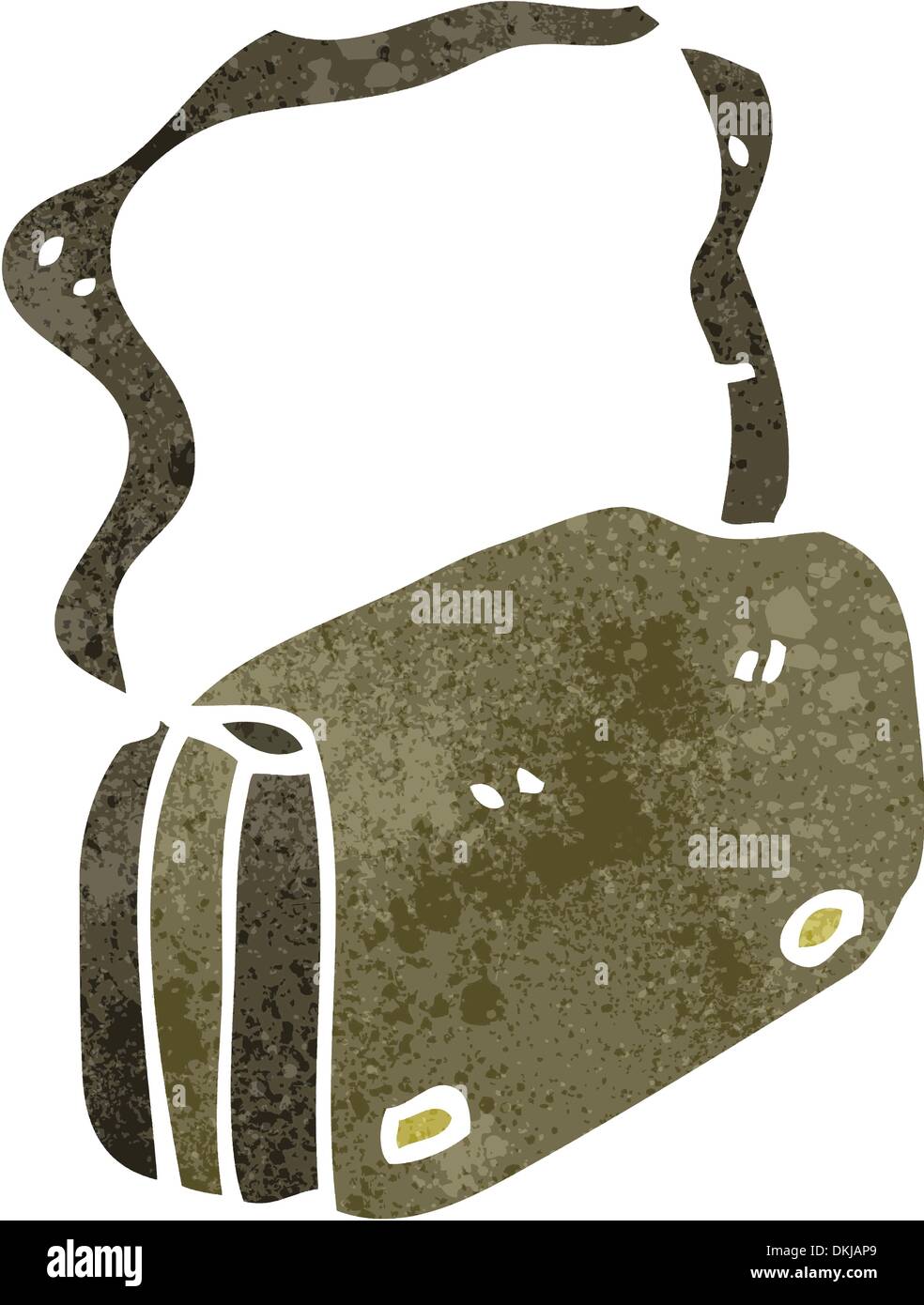 Retro purse on white Stock Vector Images - Alamy