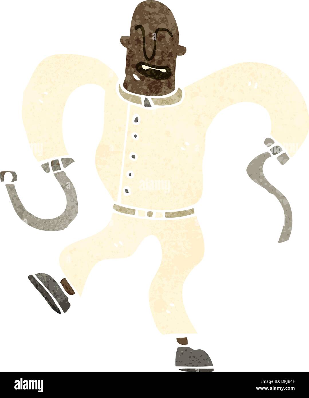 Straight jacket cartoon Stock Vector Images - Alamy