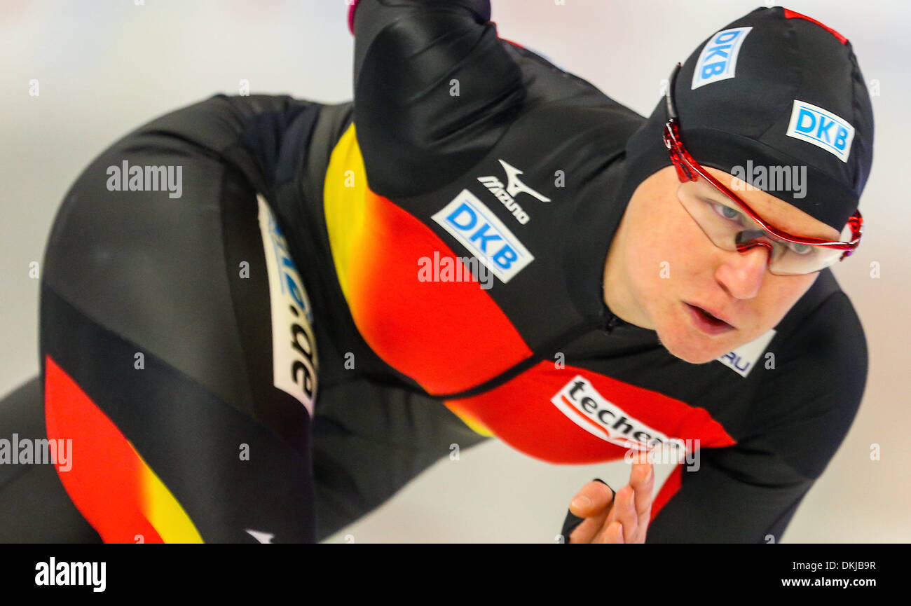 Berlin, Germany. 06th Dec, 2013. Germany's Jenny Wolf races in the ...