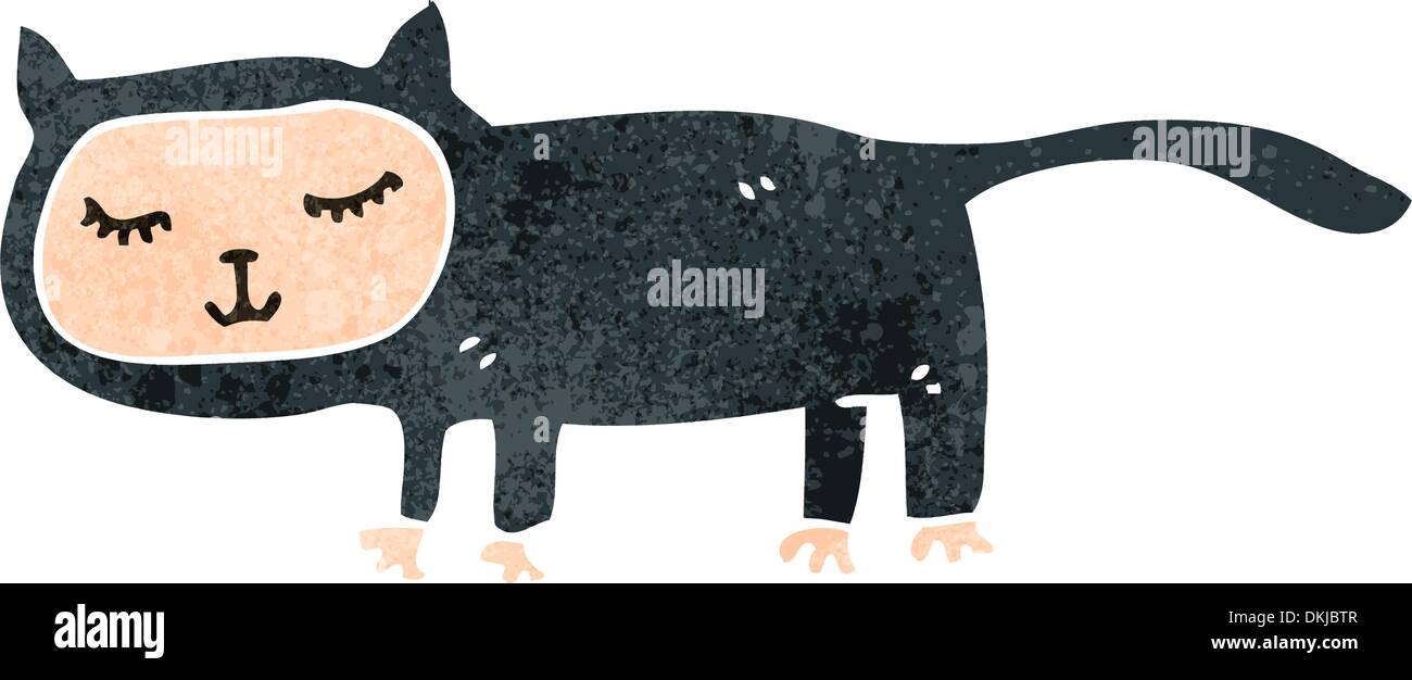 Retro cartoon with texture. Isolated on White Stock Vector Image & Art ...