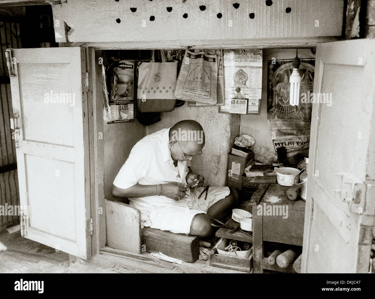 Chennai madras tamil nadu india asia work occupation hi-res stock ...