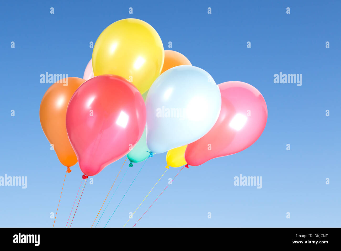 Orange balloons in the sky hi-res stock photography and images - Alamy