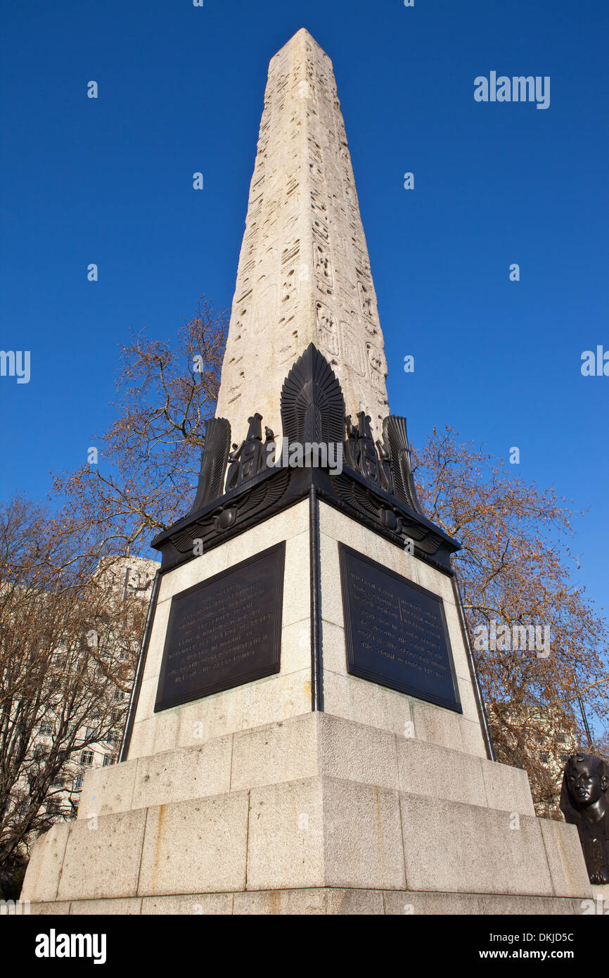 Cleopatras needle in london hi-res stock photography and images - Alamy