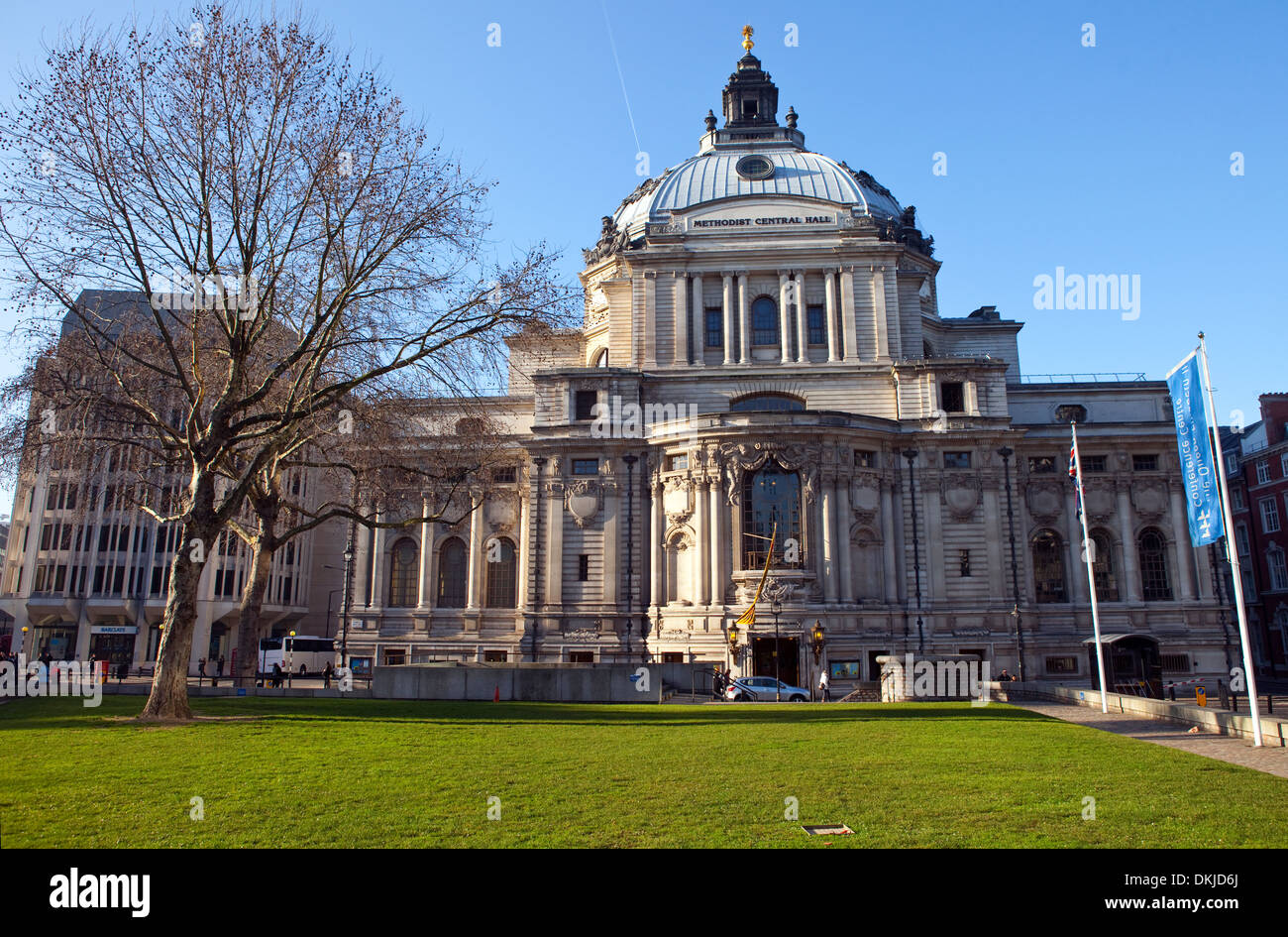 A view of Methodist Central Hall in Westminster, London Stock Photo - Alamy