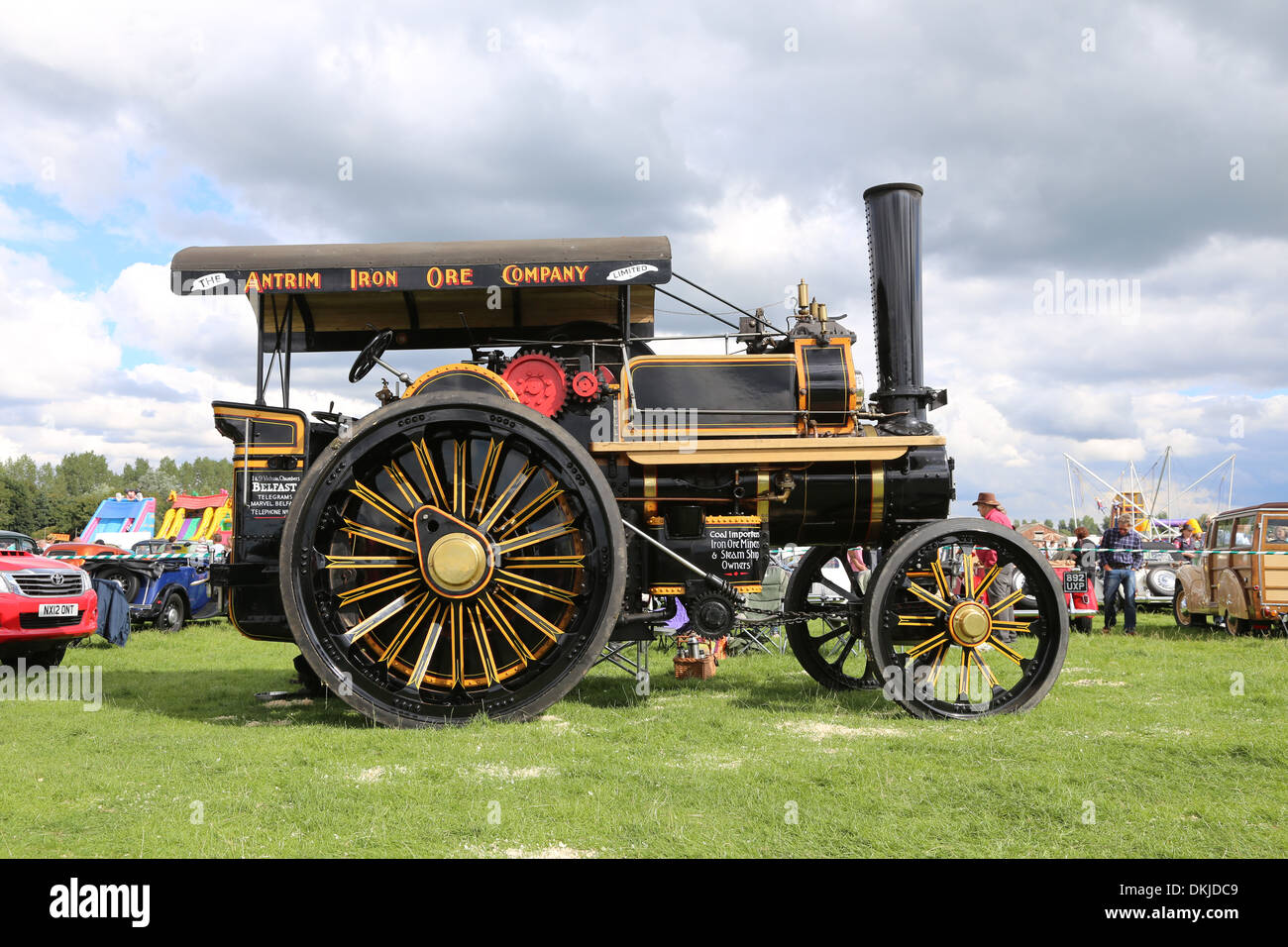 Chas burrell steam traction engine hi-res stock photography and images ...