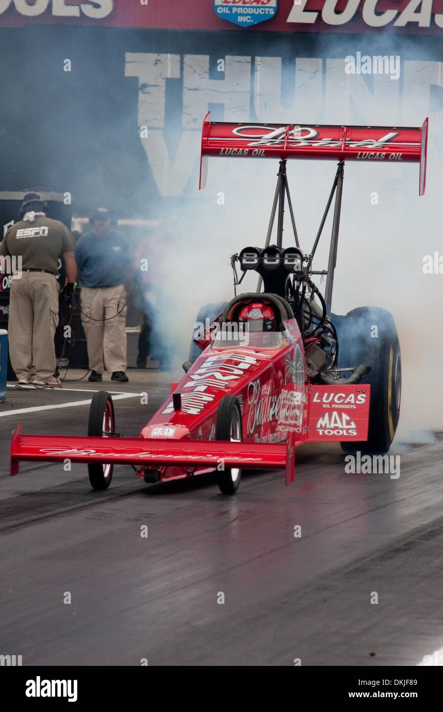 May 17, 2009 - Bristol, Tennessee, U.S - 17 May 2009: Top Fuel driver ...