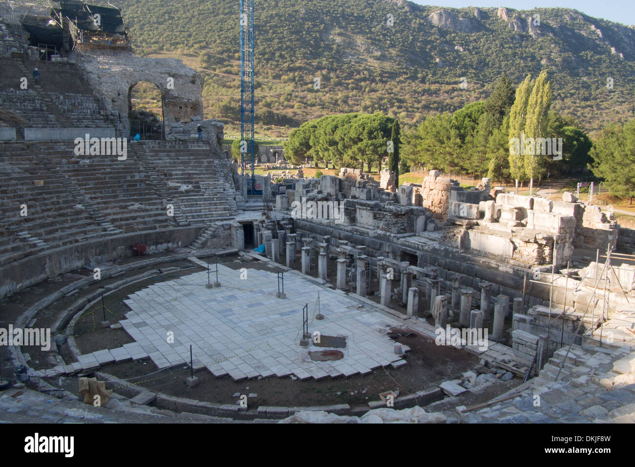 Theatre at Ephesus, Turkey Stock Photo - Alamy