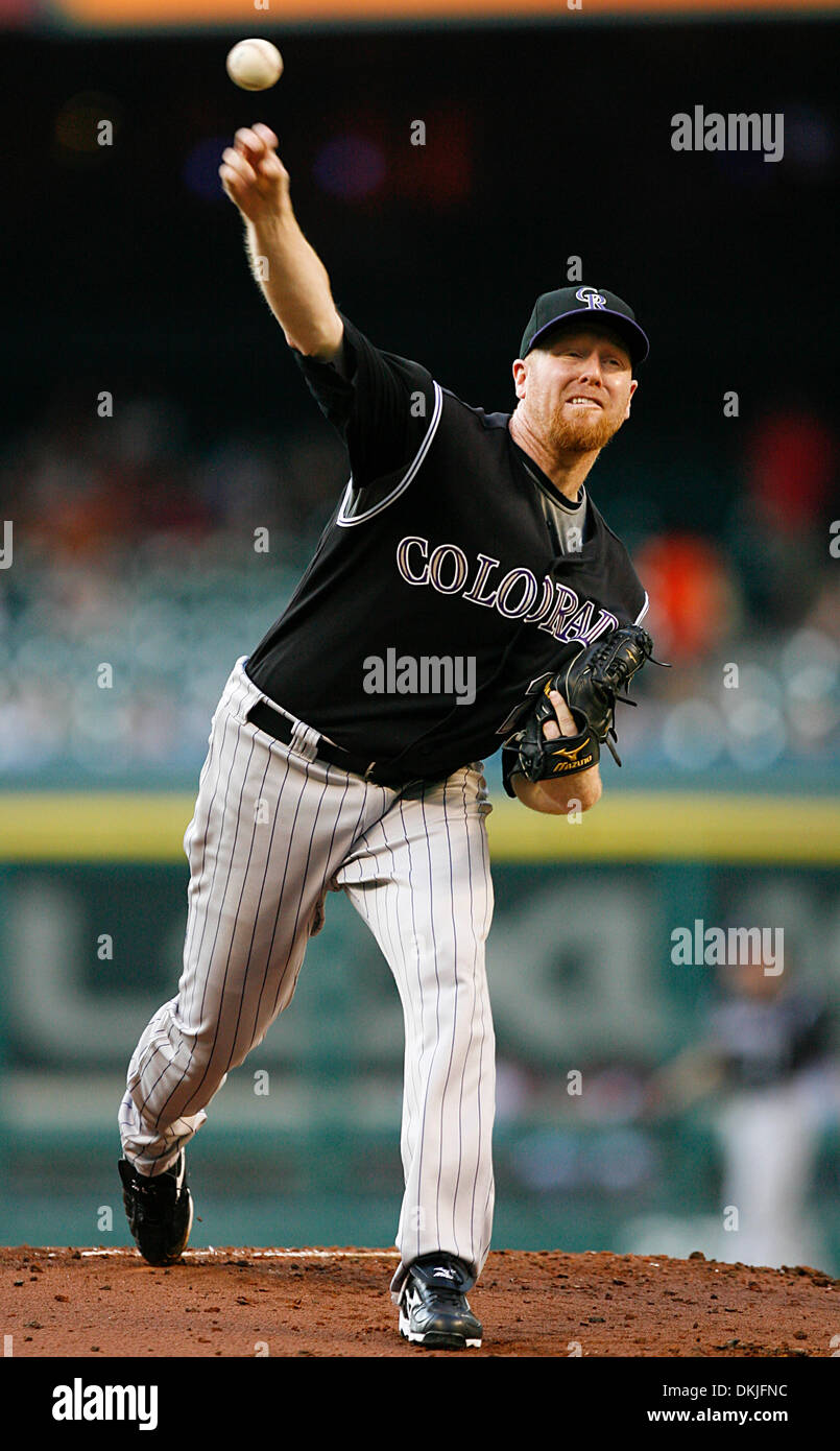 June 1, 2009 - Houston, Texas, U.S - 01 June 2009: Colorado Rockies ...