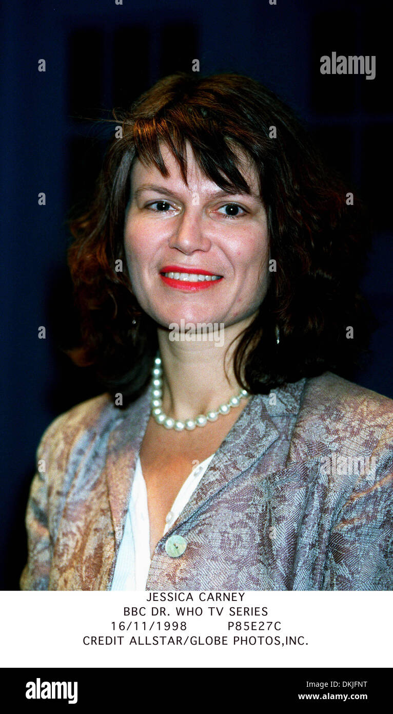 JESSICA CARNEY.BBC DR. WHO TV SERIES.16/11/1998.P85E27C Stock Photo - Alamy
