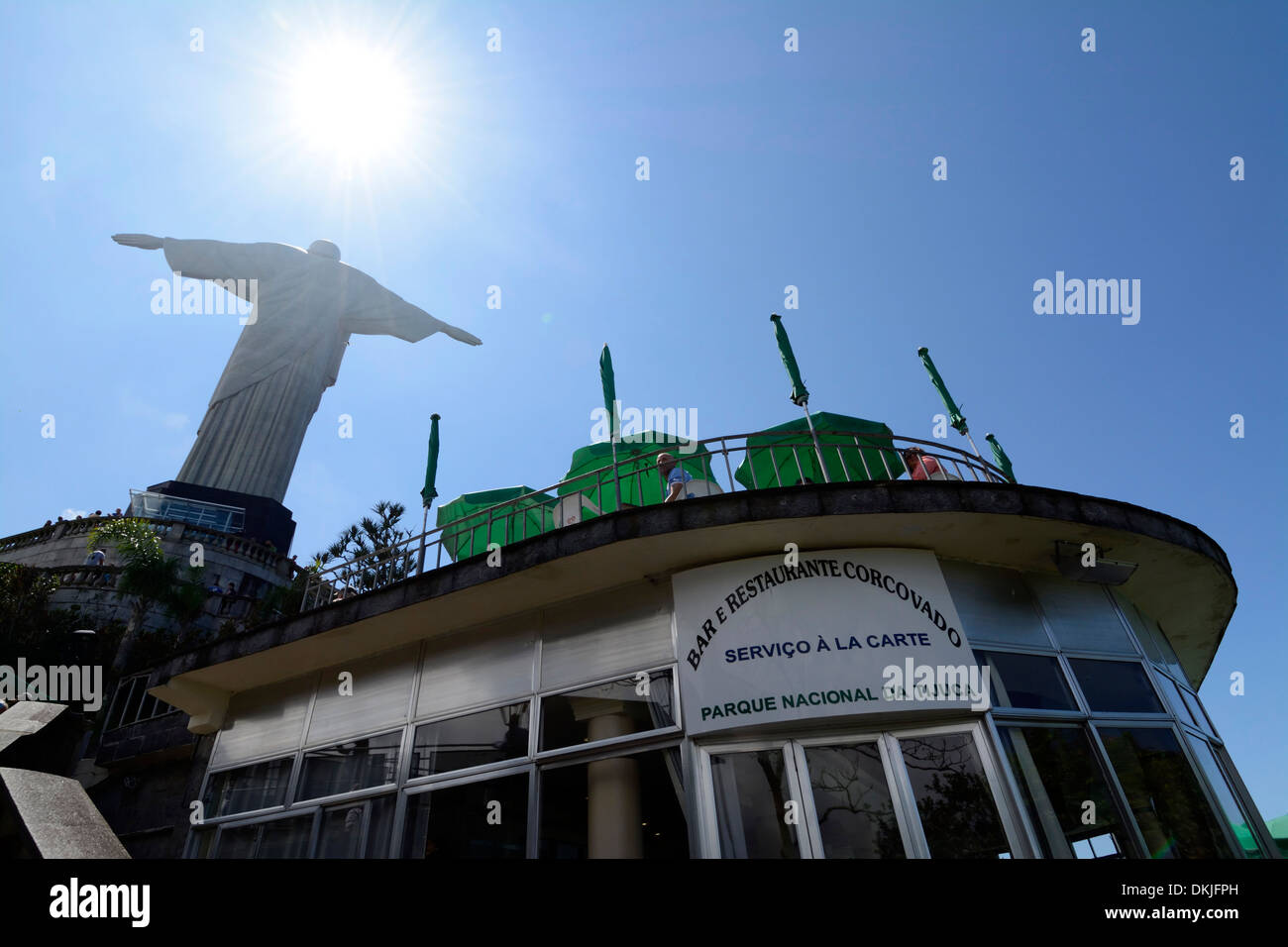 The Christ the Redeemer, is one of the famous landmarks in Rio de ...