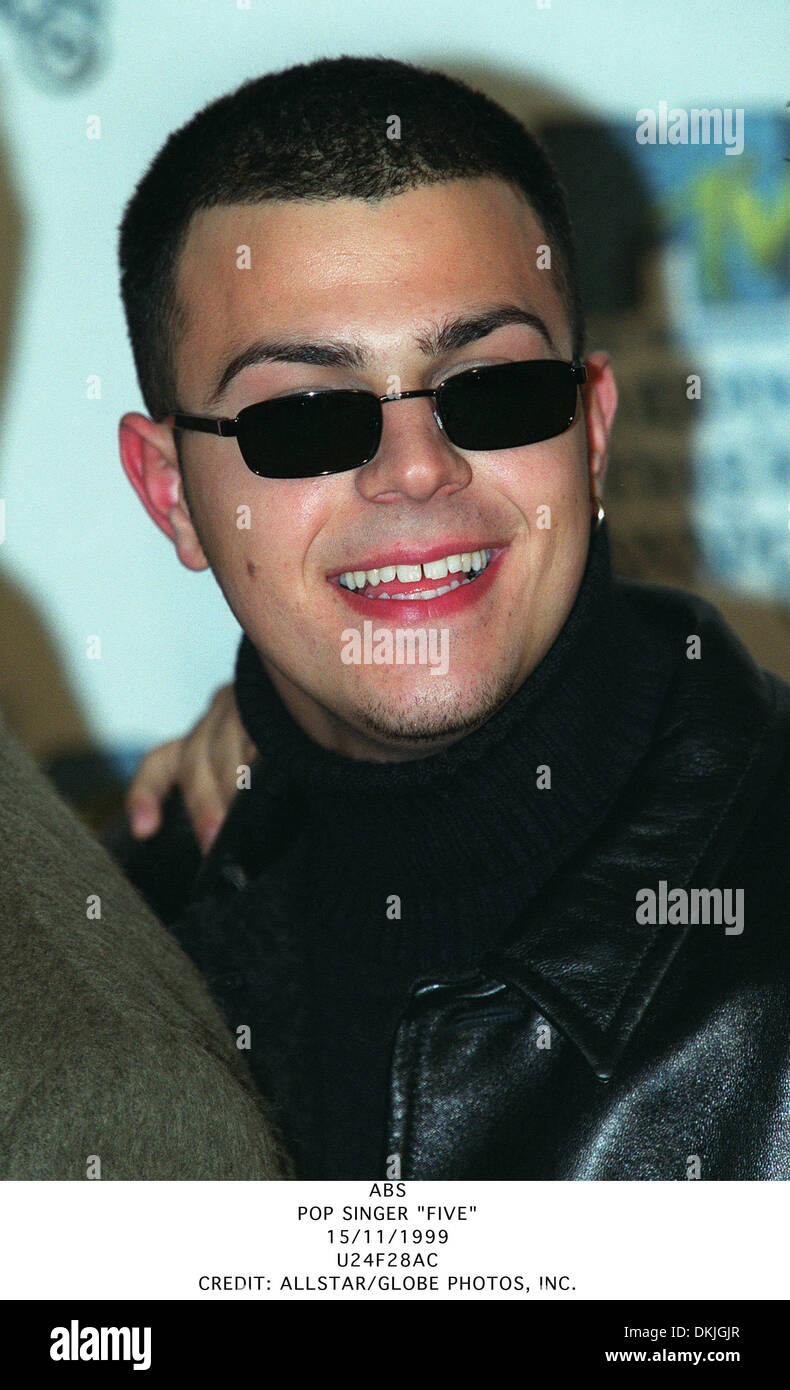ABS.POP SINGER ''FIVE''.15/11/1999.U24F28AC Stock Photo - Alamy
