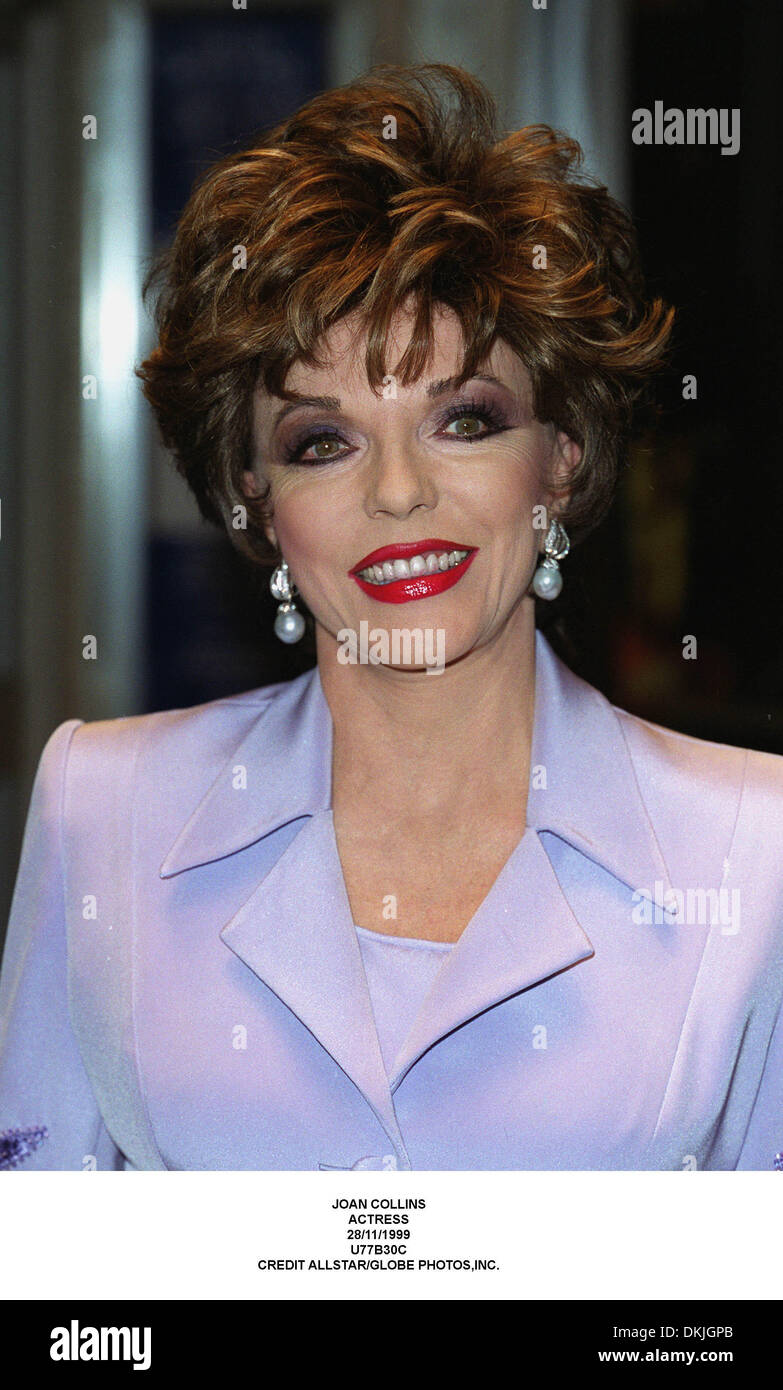 Joan collins actress hi-res stock photography and images - Alamy