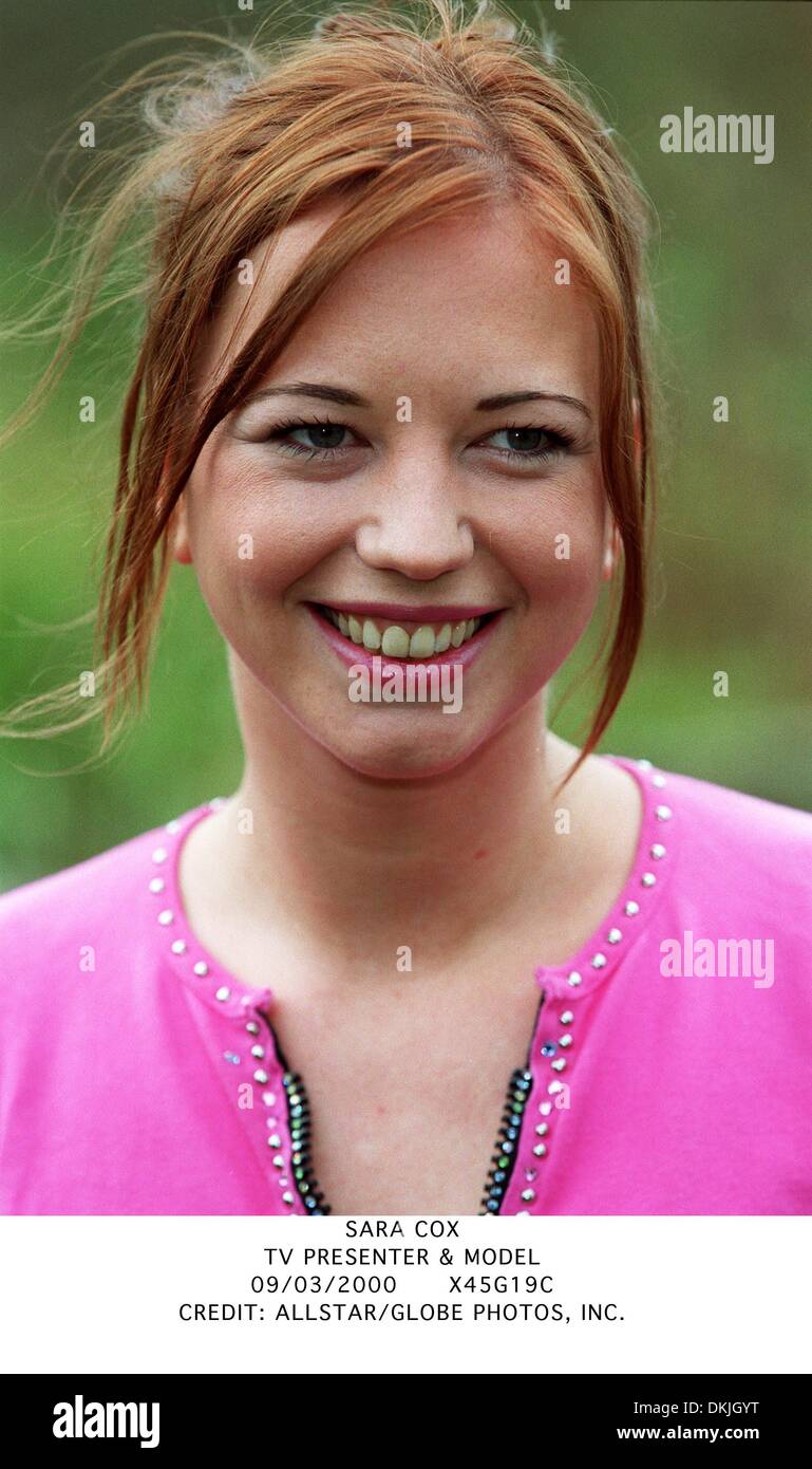 Mar. 9, 2000 - SARA COX.TV PRESENTER & MODEL.09/03/2000.X45G19C.CREDIT ...