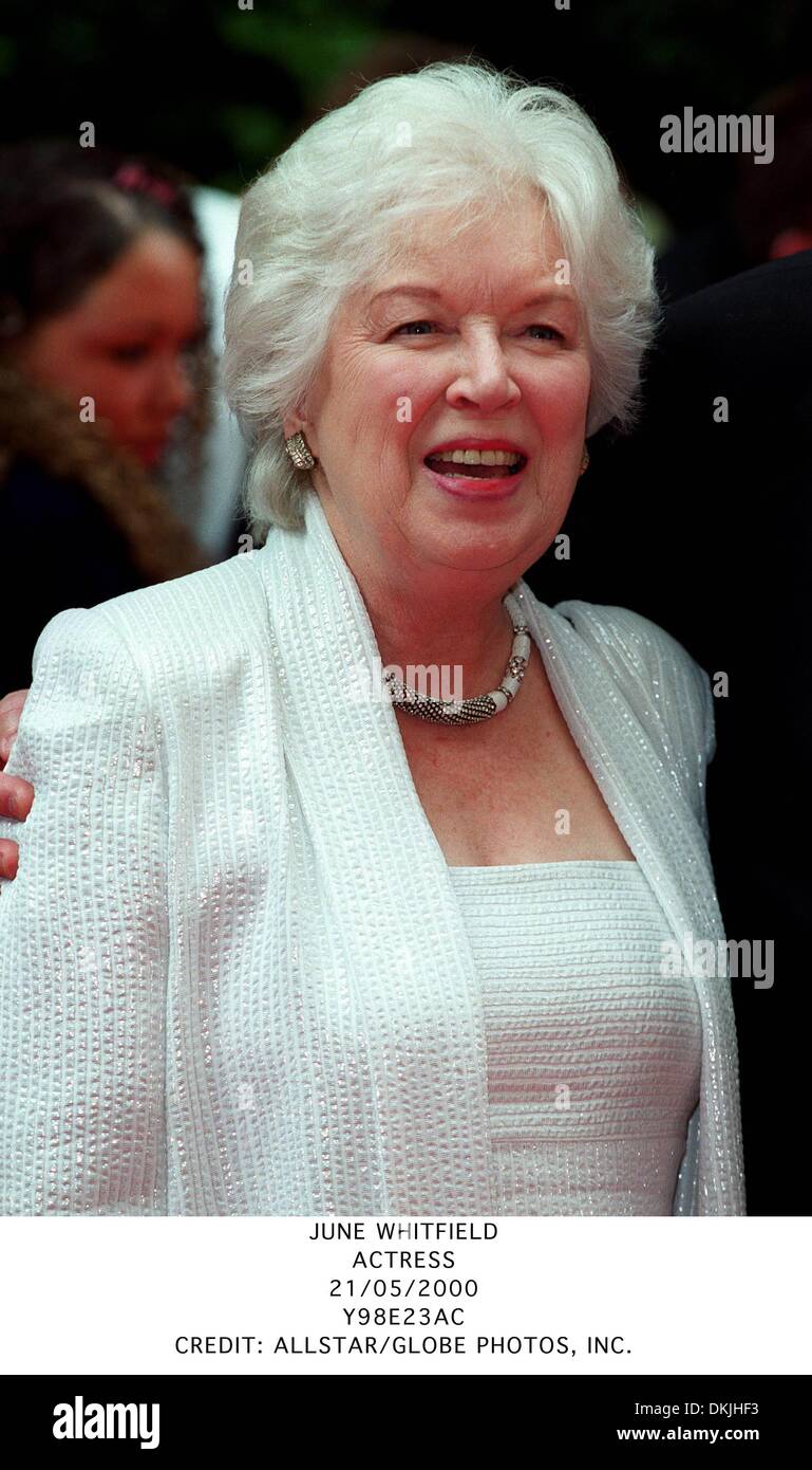 May 21, 2000 - JUNE WHITFIELD.ACTRESS.21/05/2000.Y98E23AC.CREDIT ...