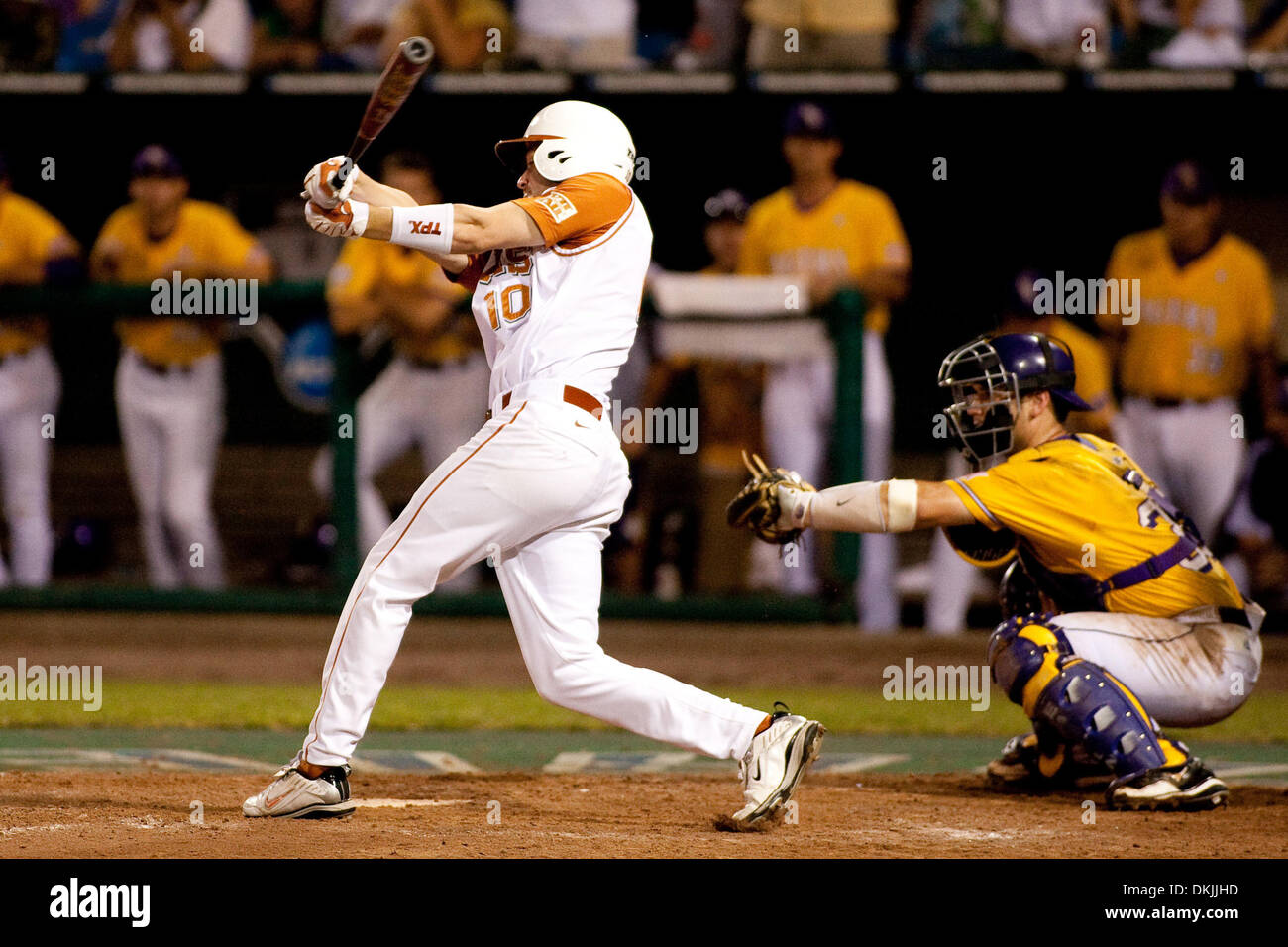 June 24, 2009 - Omaha, Nebraska, U.S - 24 June 2009: Texas' Connor Rowe ...