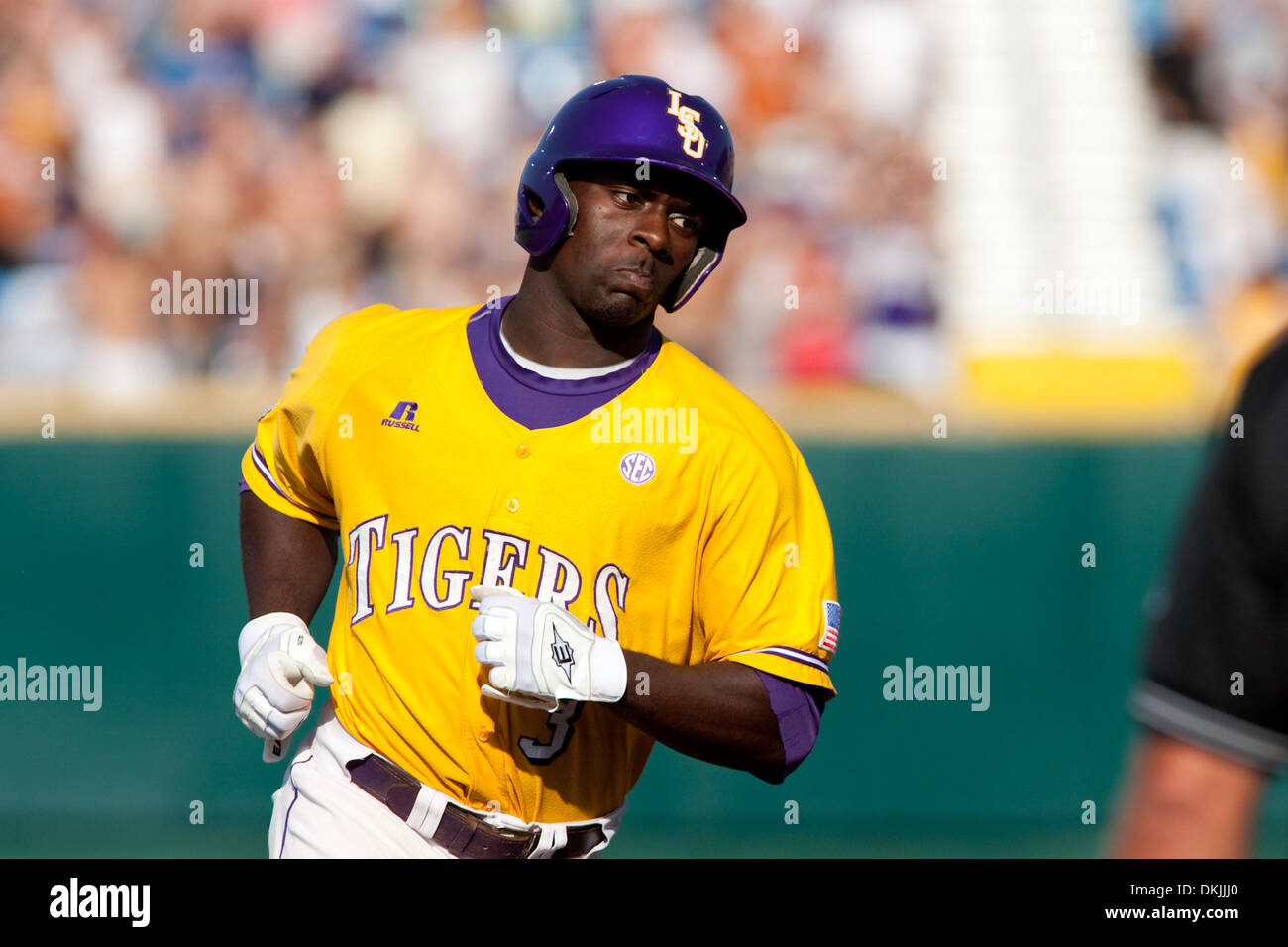June 24, 2009 - Omaha, NE, U.S - 24 June 2009: LSU's Jared Mitchell #3 ...