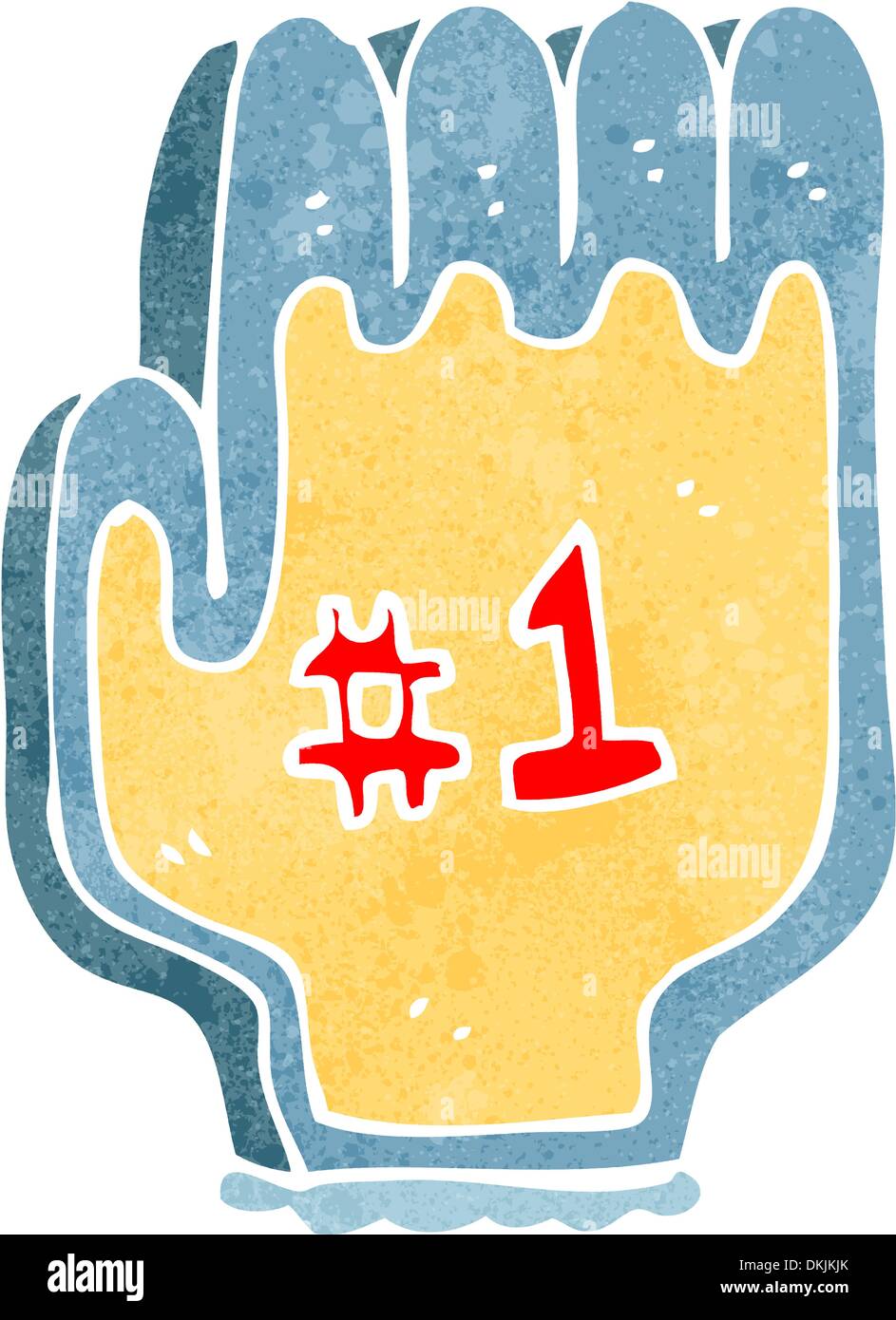 Retro cartoon illustration. On plain white background Stock Vector ...